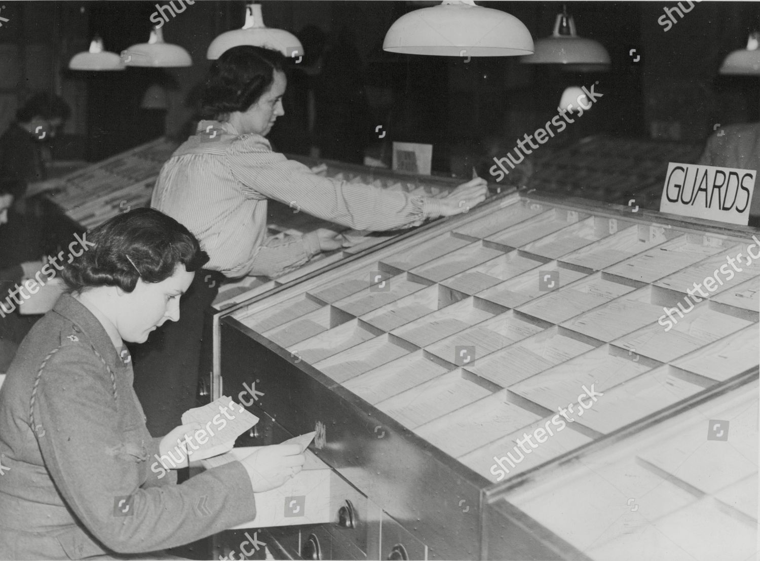 Wwii Britain Ats Auxiliary Territorial Service Editorial Stock Photo ...