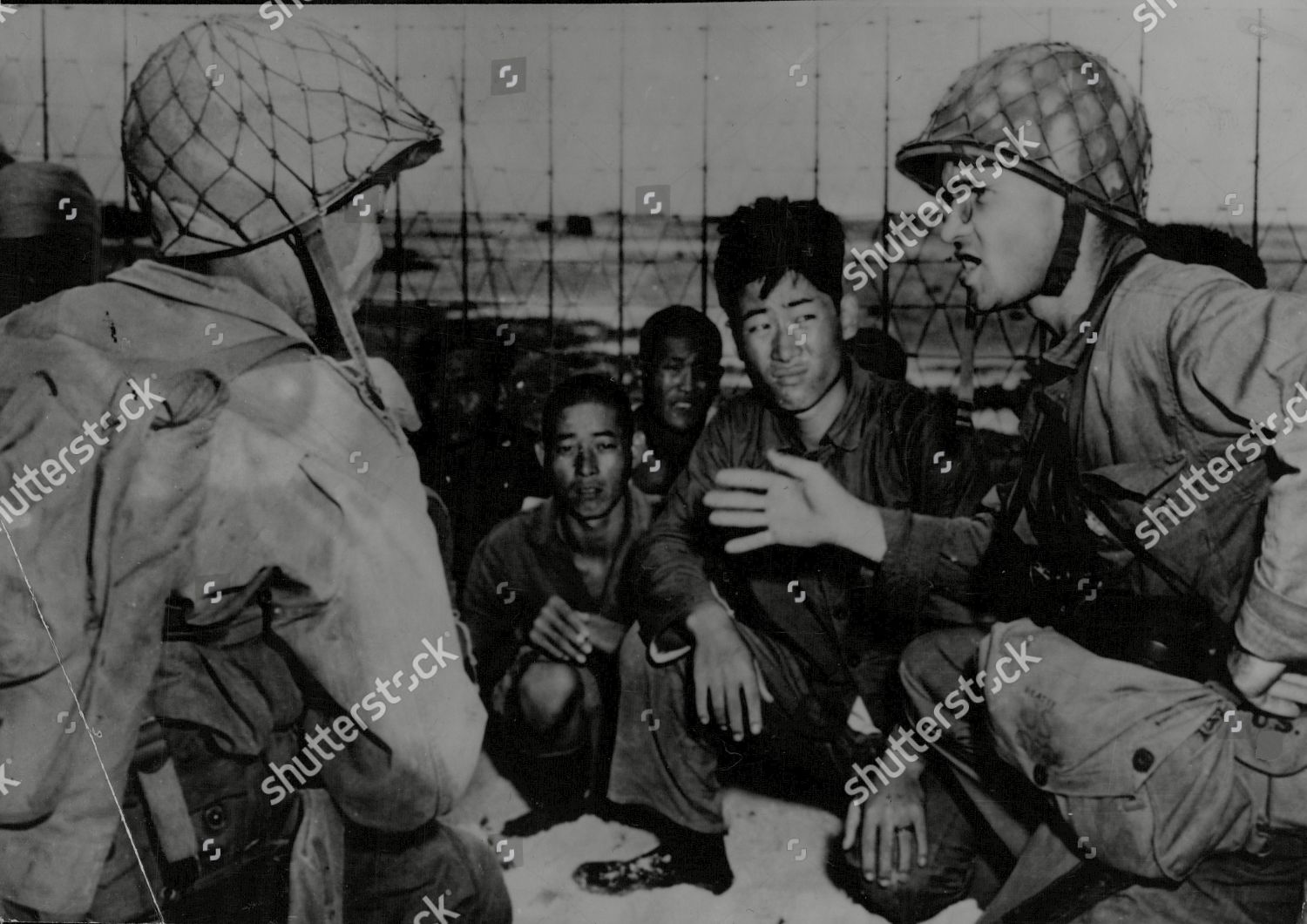 Wwii Japan Prisoners Picture Shows Inside Editorial Stock Photo - Stock ...