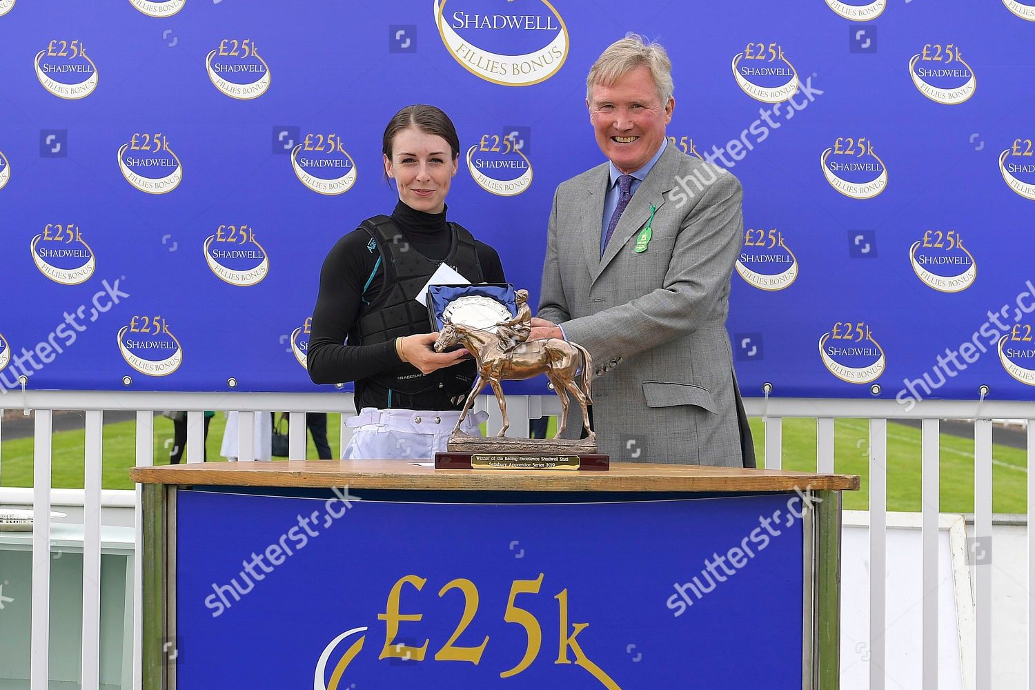 Kate Leahy Receives Her Trophy Second Editorial Stock Photo - Stock ...