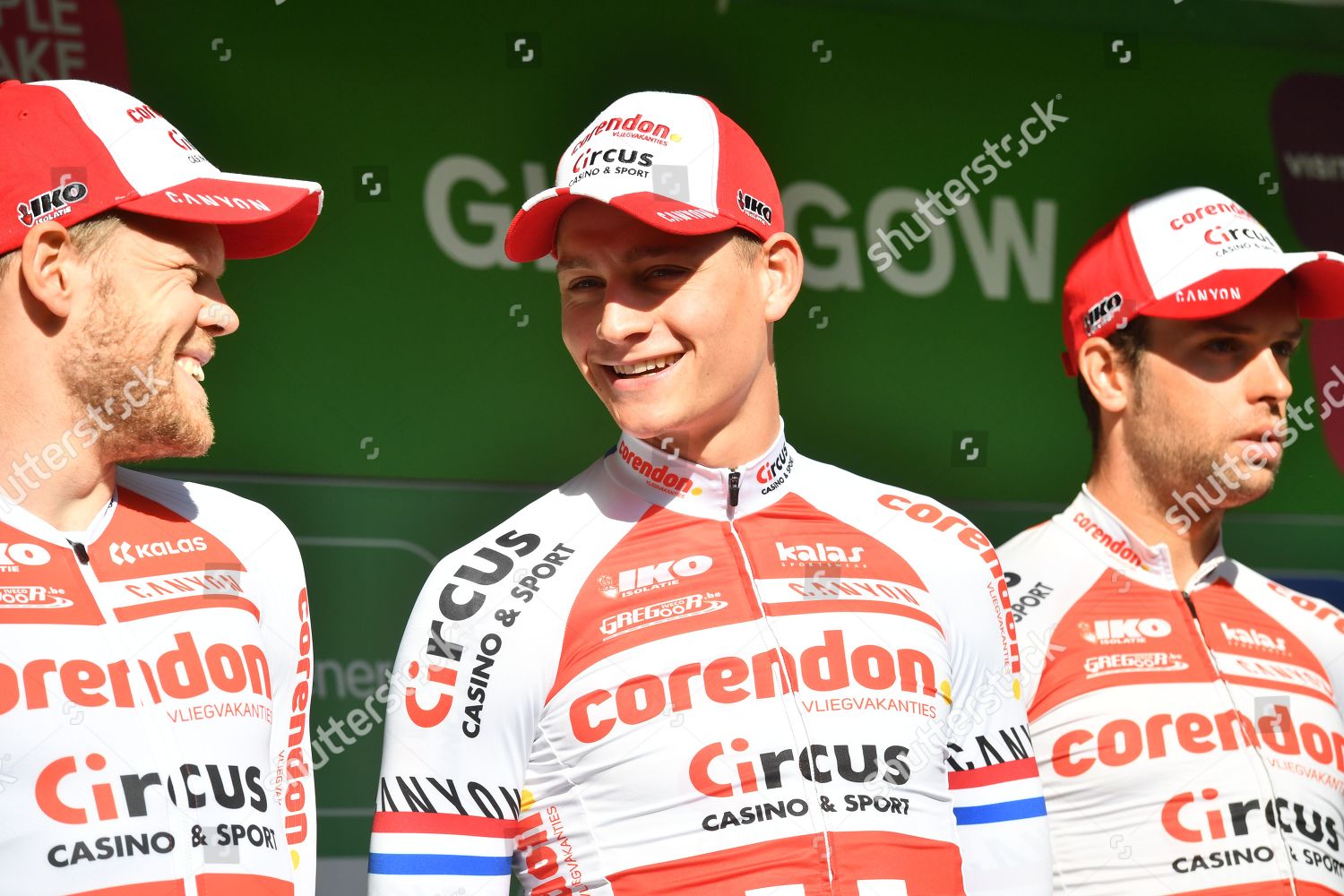 Corendon Circus Cycling Team Podium Sign Editorial Stock Photo - Stock ...