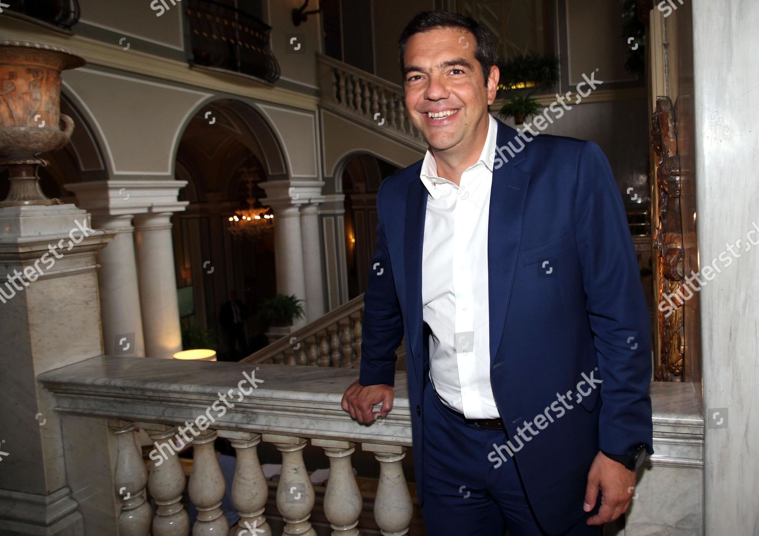 Greek Former Premier Syriza Party President Editorial Stock Photo ...