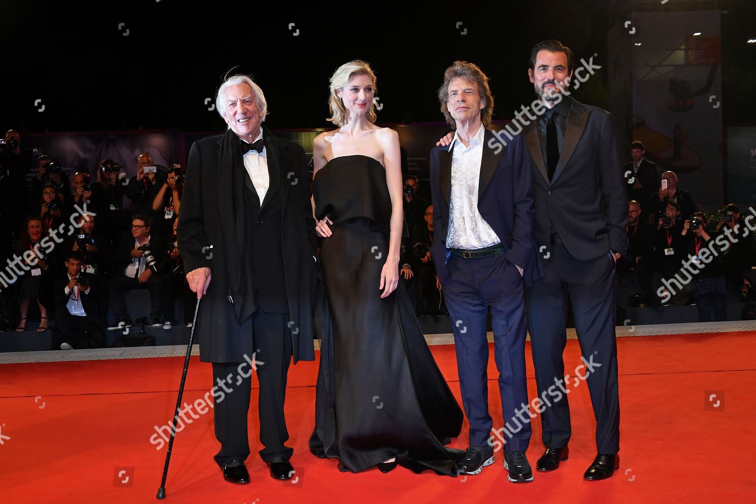 Donald Sutherland Elizabeth Debicki Mick Jagger Editorial Stock Photo ...