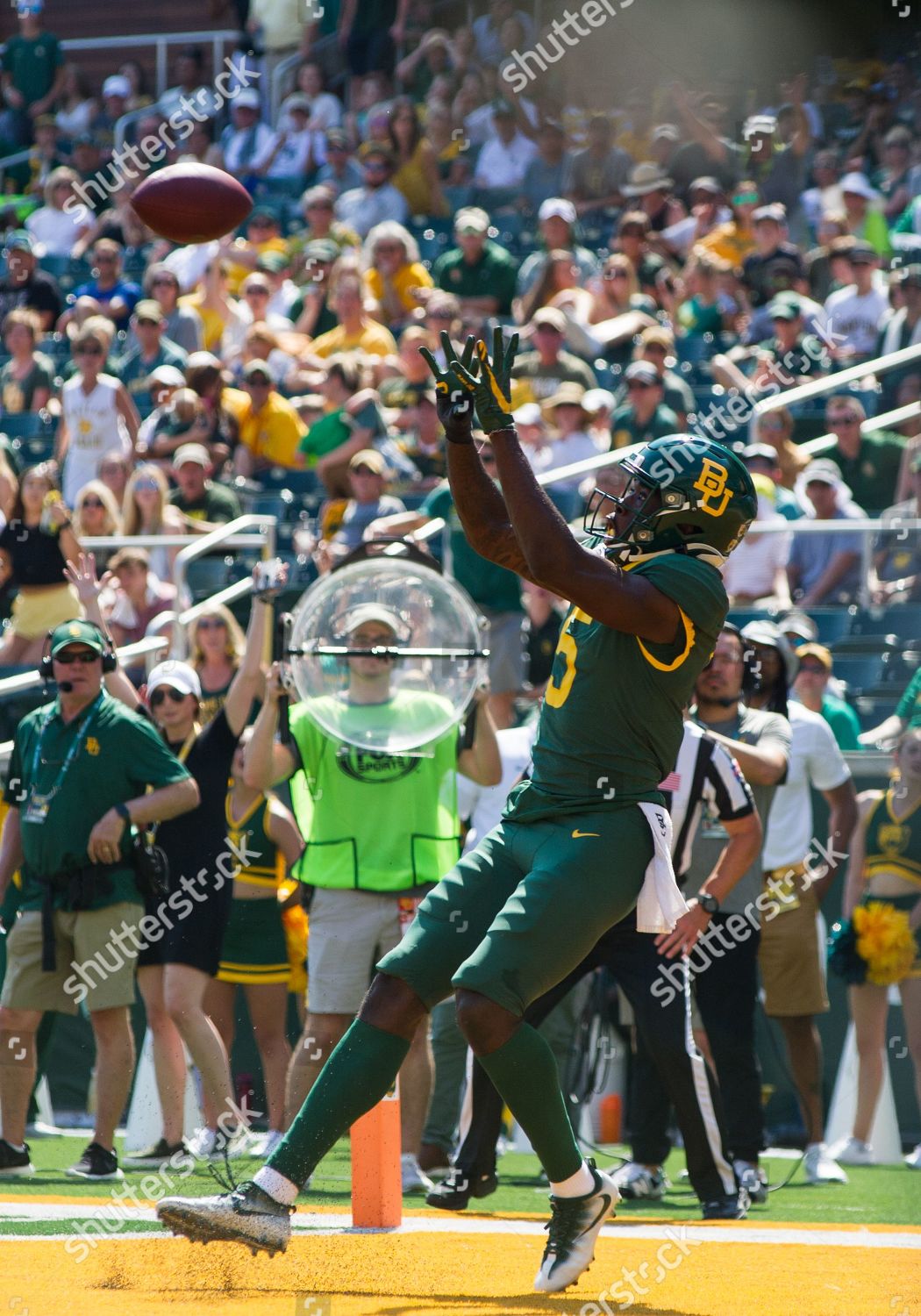 Baylor Bears Wide Receiver Denzel Mims Editorial Stock Photo - Stock ...