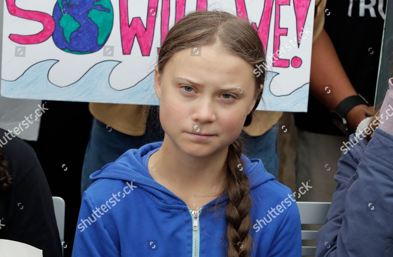 Environmental Activist Greta Thunberg Along Climate Editorial Stock ...