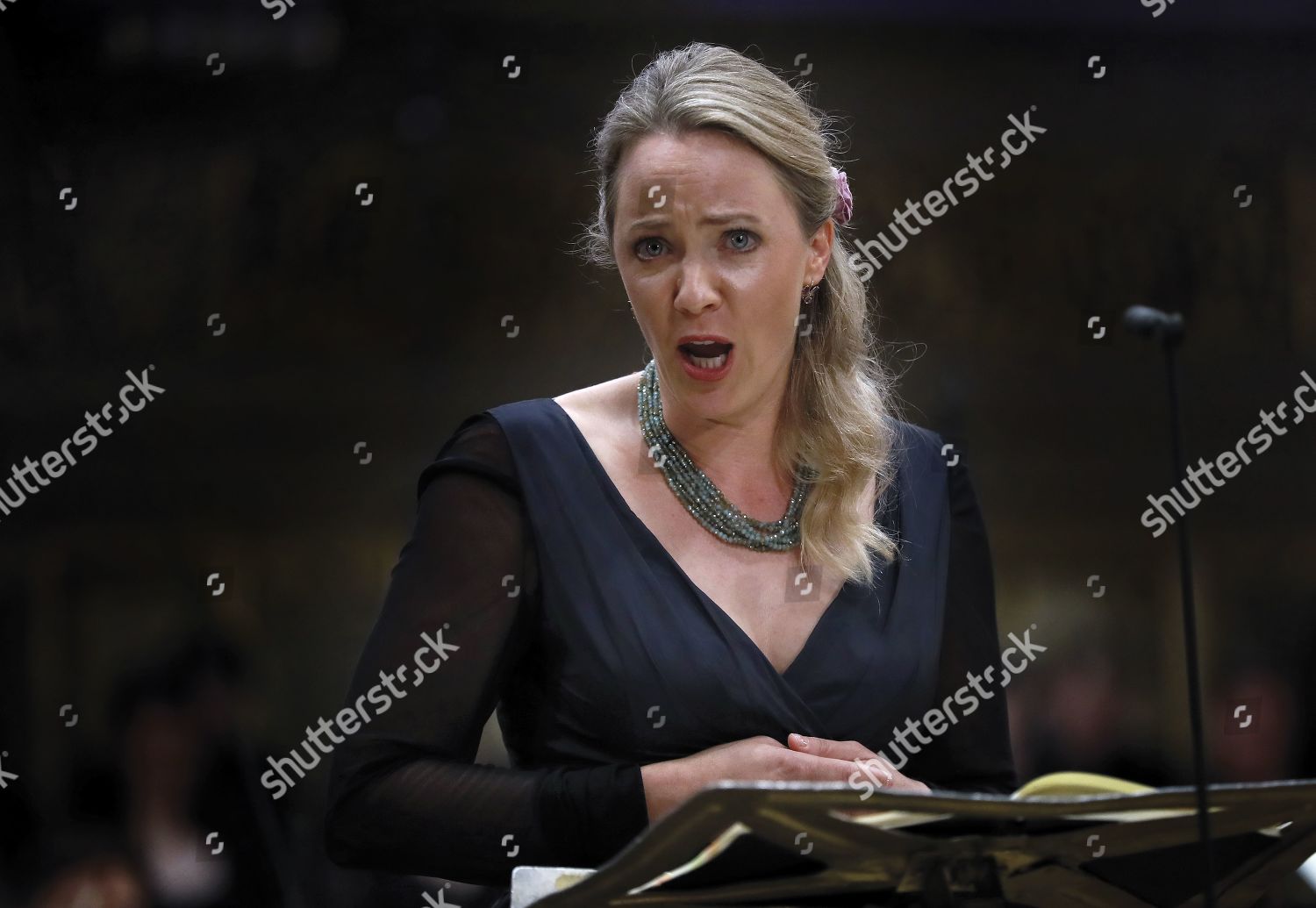 German Soprano Lydia Teuscher Euridice Performs Editorial Stock Photo ...