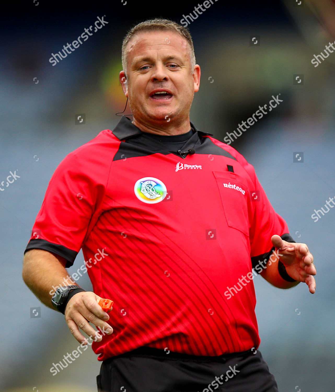 Kerry Vs Limerick Referee Gavin Donegan Editorial Stock Photo - Stock ...