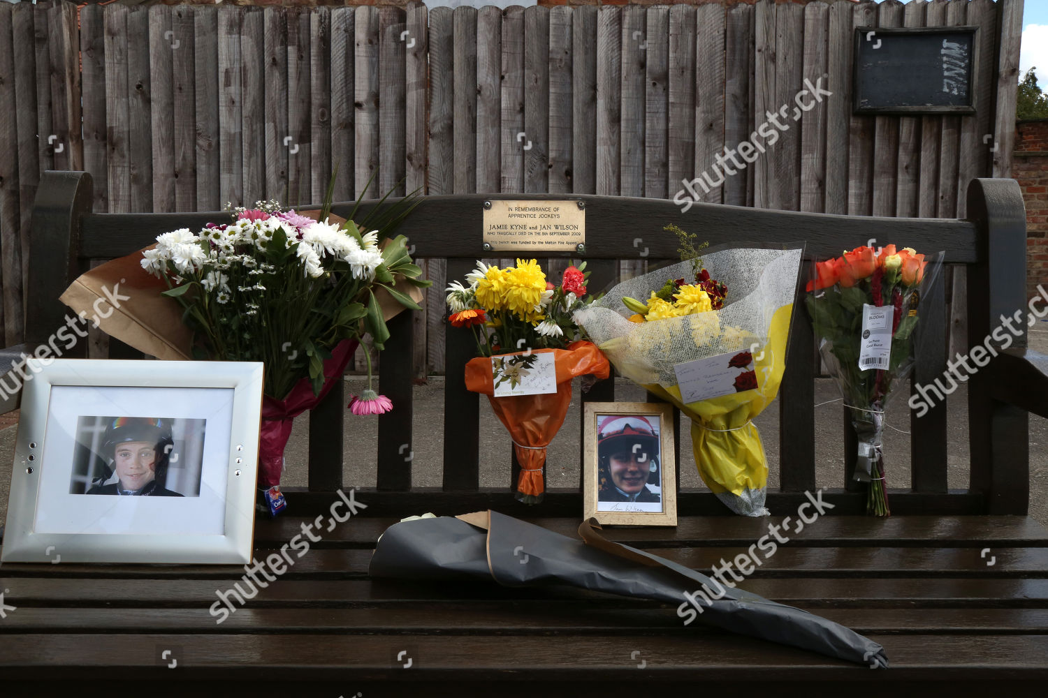 Memorial Commemorating Jockies Jamie Kyne Jan Editorial Stock Photo ...