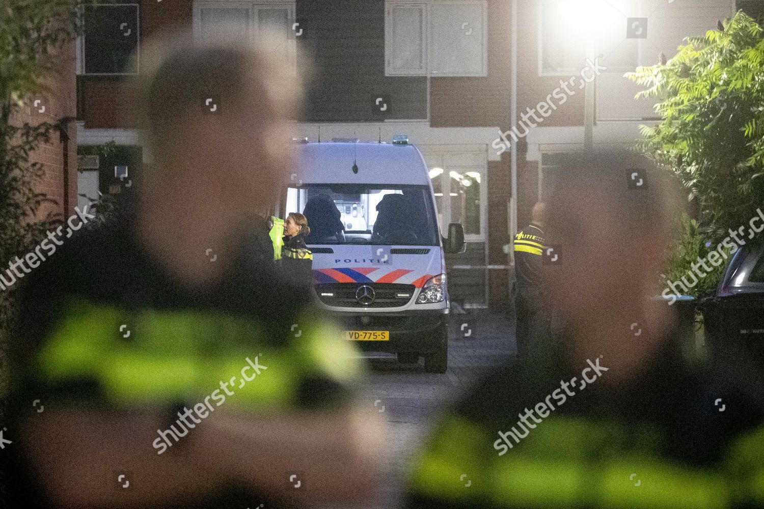 Police Investigating Crime Scene House After Editorial Stock Photo ...
