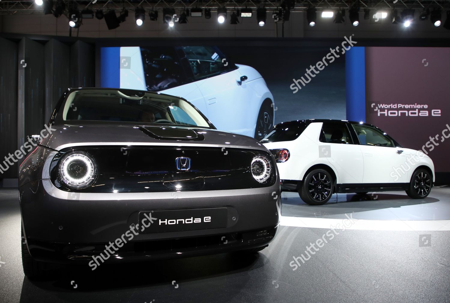 New Honda Car Model Honda E Editorial Stock Photo - Stock Image ...