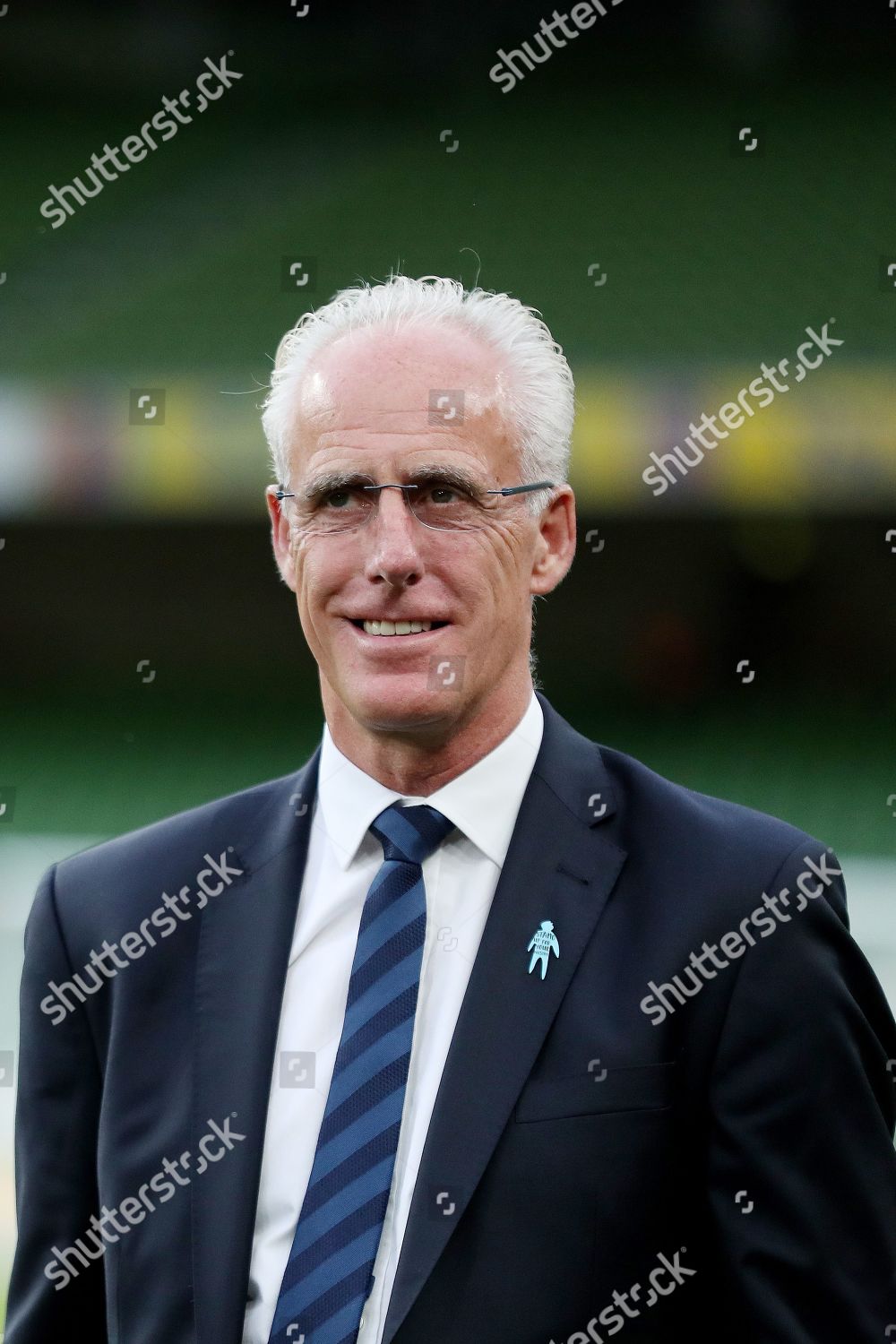Republic Ireland Manager Mick Mccarthy Smiles Editorial Stock Photo ...