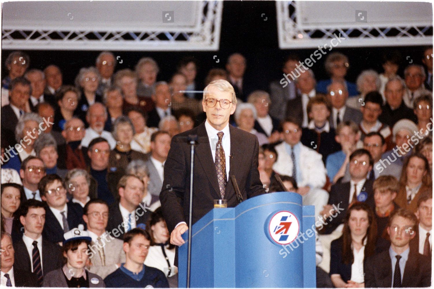John Major Prime Minister 1992 Prime Editorial Stock Photo - Stock ...