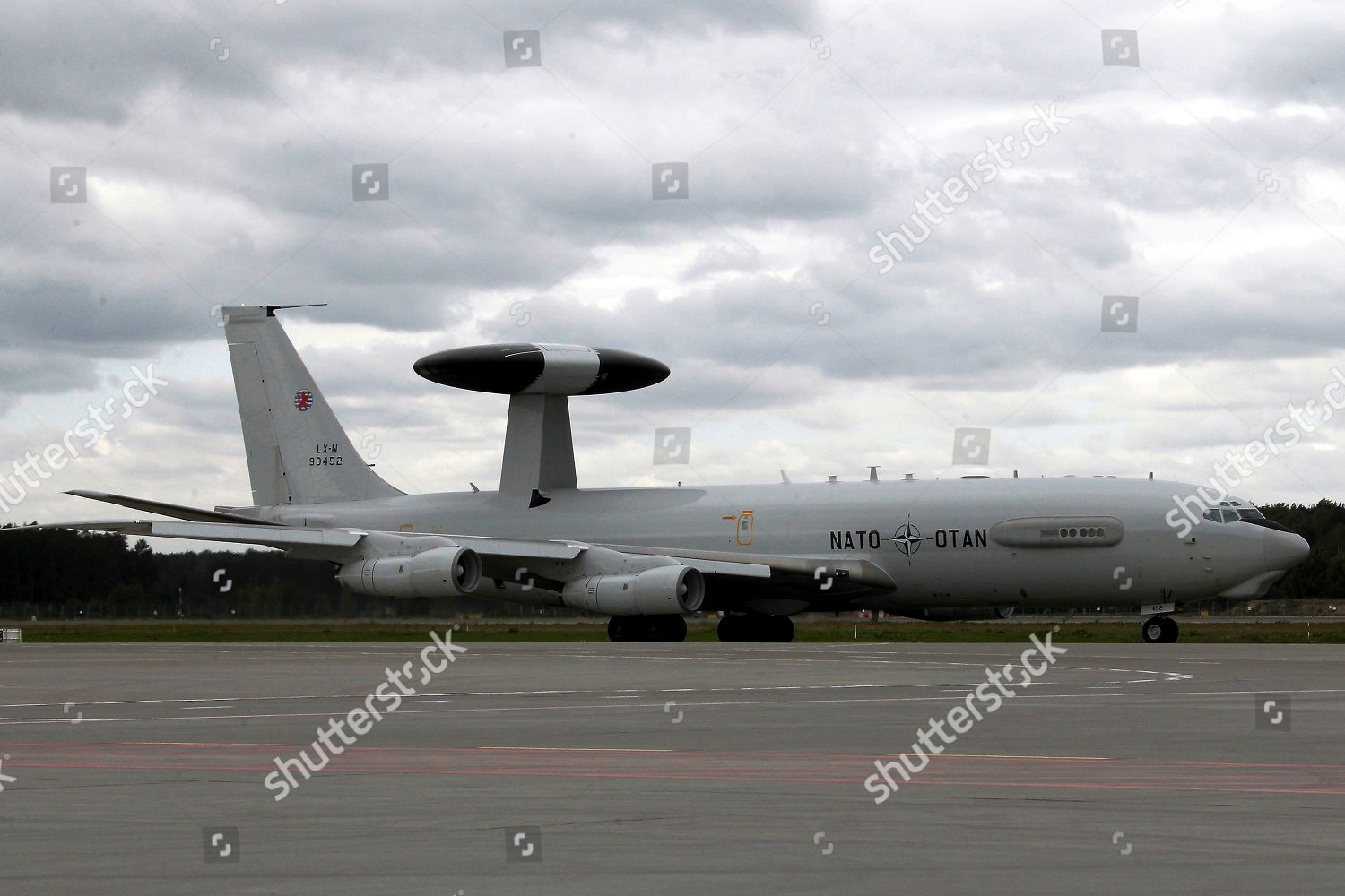Nato Airborne Warning Control System Awacs Editorial Stock Photo ...