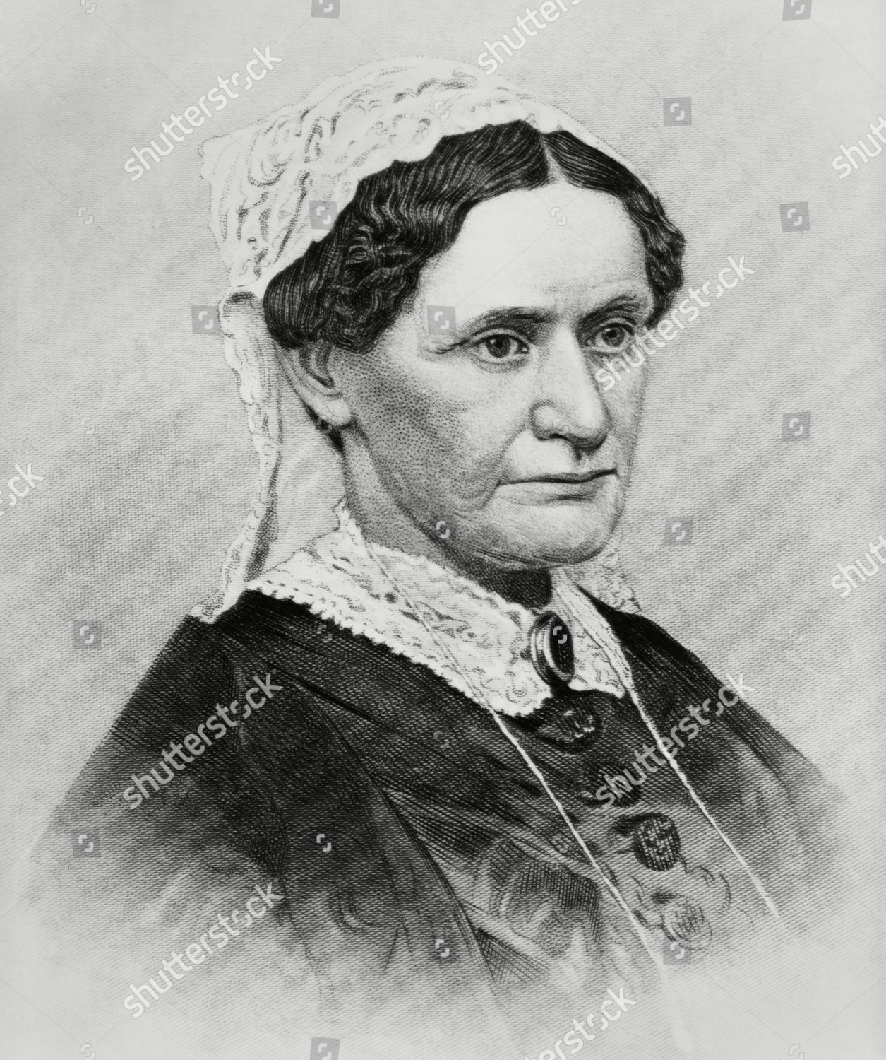 Eliza Mccardle Johnson Wife Andrew Johnson Editorial Stock Photo ...