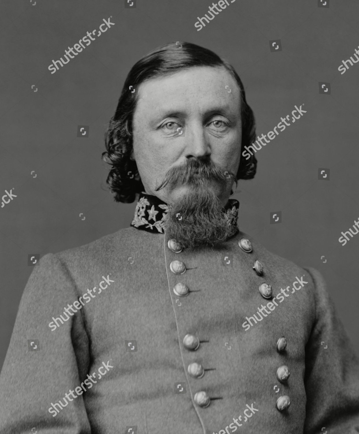 Confederate General George Pickett Fought Throughout Editorial Stock ...