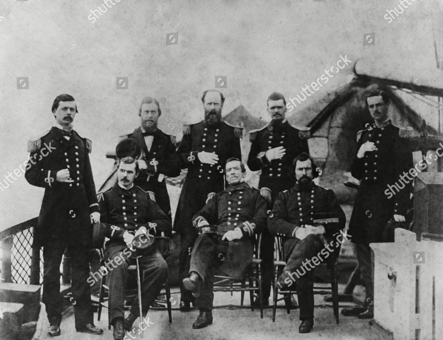 Us Civil War Officers Css Sumter Editorial Stock Photo - Stock Image ...