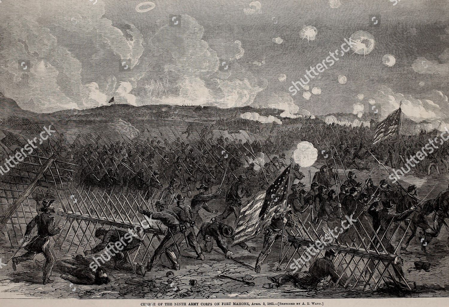 Us Civil War Fall Petersburg Richmond Editorial Stock Photo - Stock ...