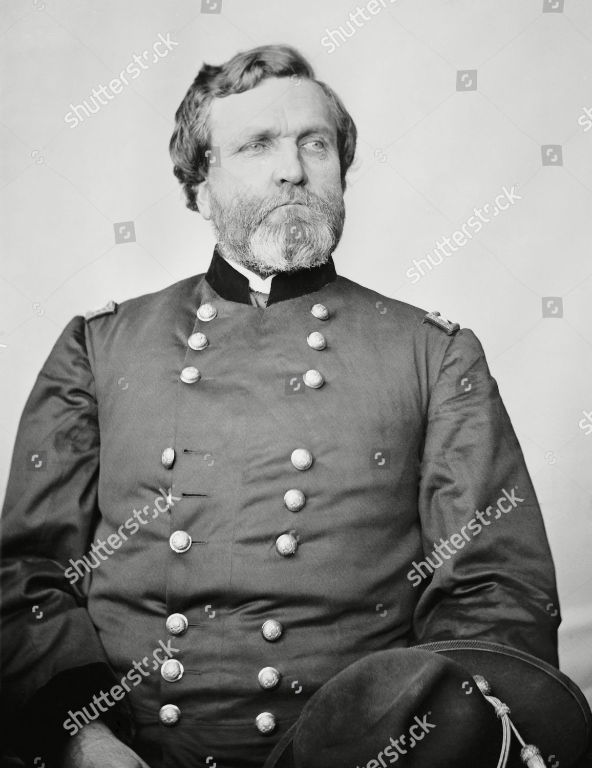 Major General George Thomas Called Rock Editorial Stock Photo - Stock ...