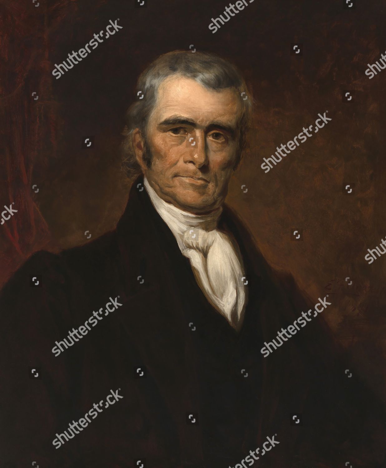 John Marshall Chief Justice Supreme Court Editorial Stock Photo - Stock ...