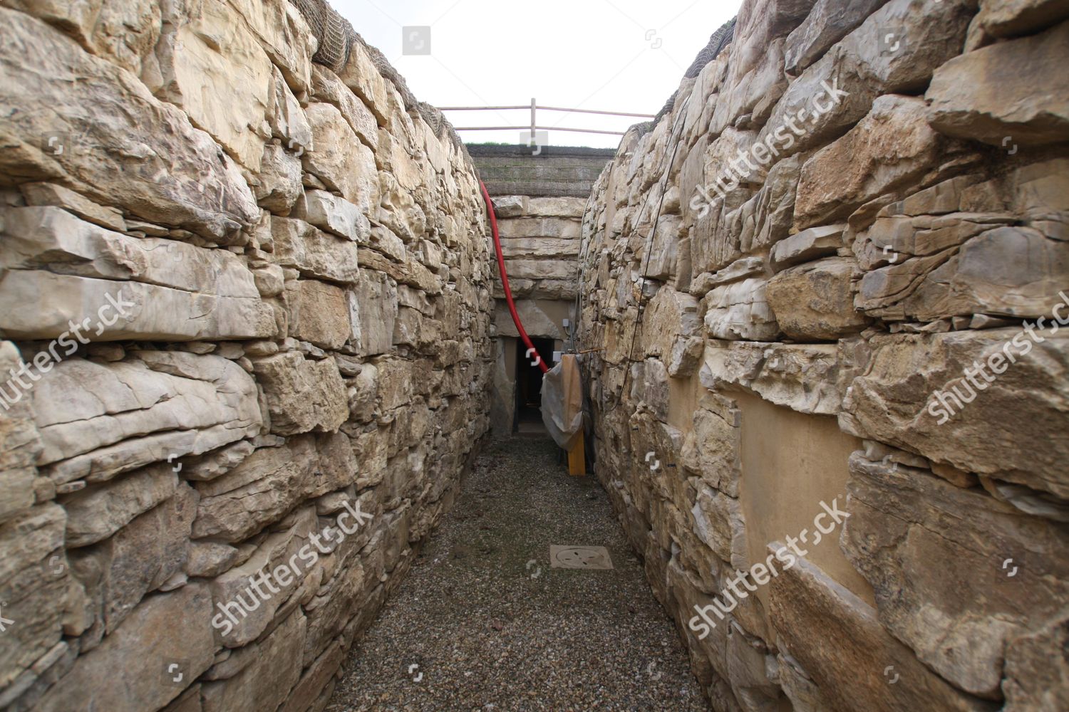 Etruscan Grave Restored Editorial Stock Photo - Stock Image | Shutterstock
