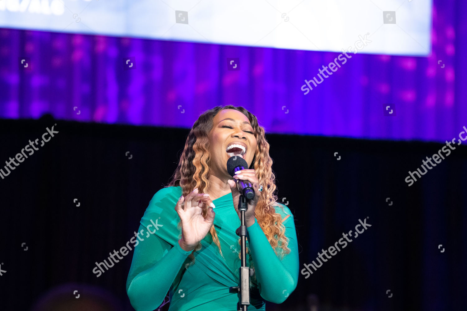 Yolanda Adams Performs Prayer Breakfast Alc Editorial Stock Photo ...