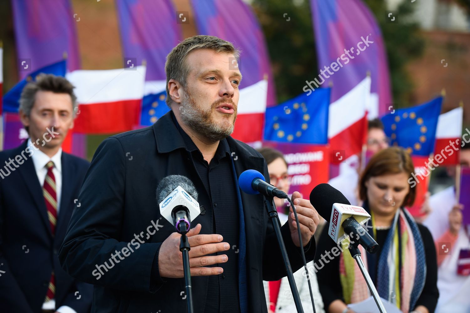 Leader Left Wing Razem Party One Editorial Stock Photo - Stock Image ...