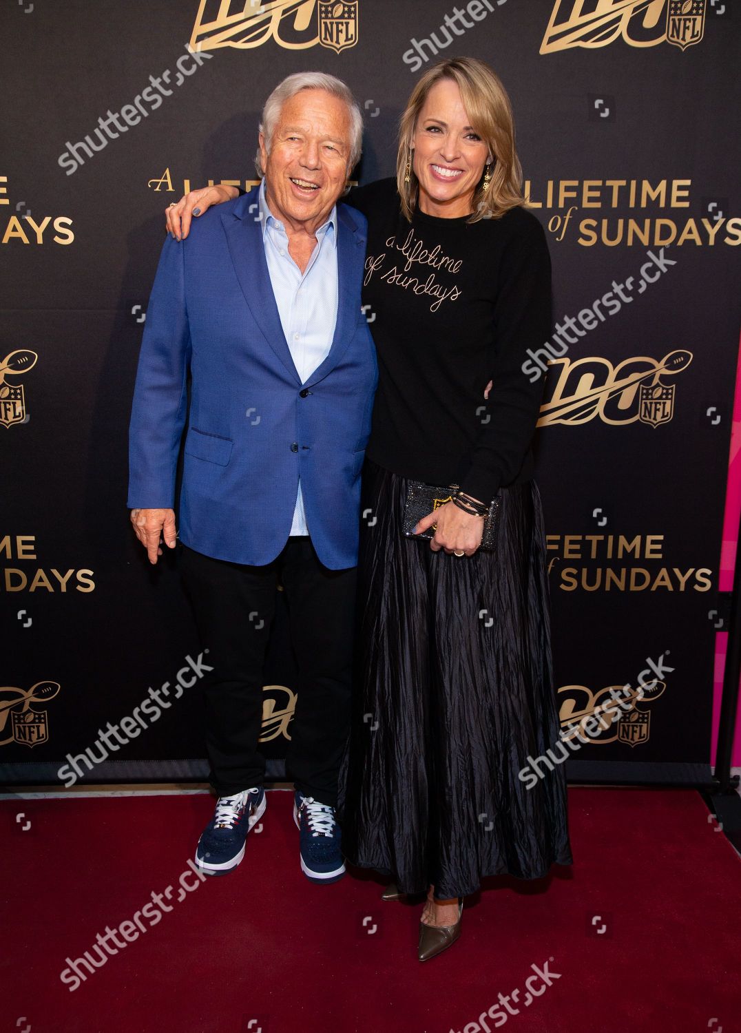 Robert Kraft Jane Skinner Editorial Stock Photo - Stock Image ...