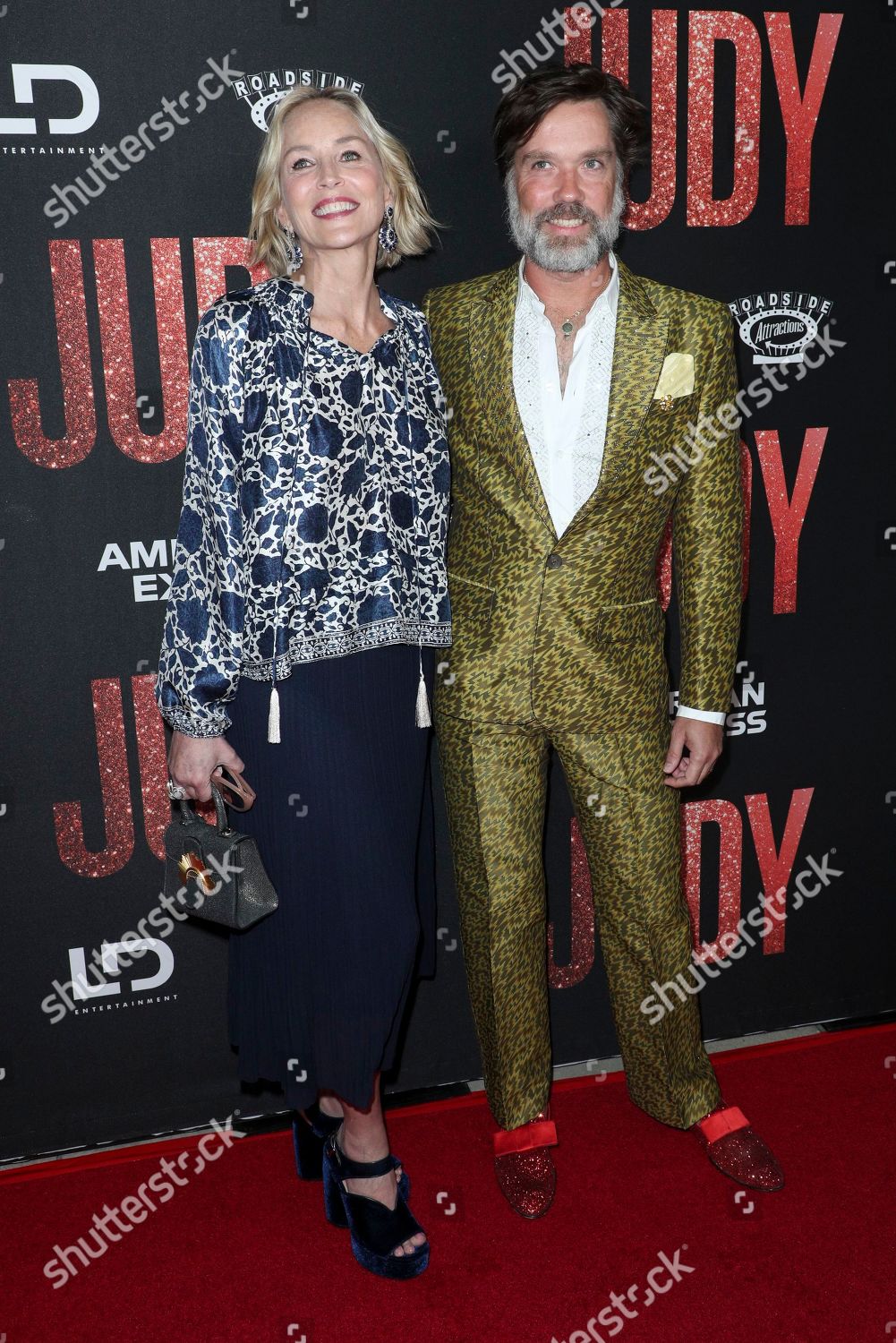 Sharon Stone Rufus Wainwright Editorial Stock Photo - Stock Image ...