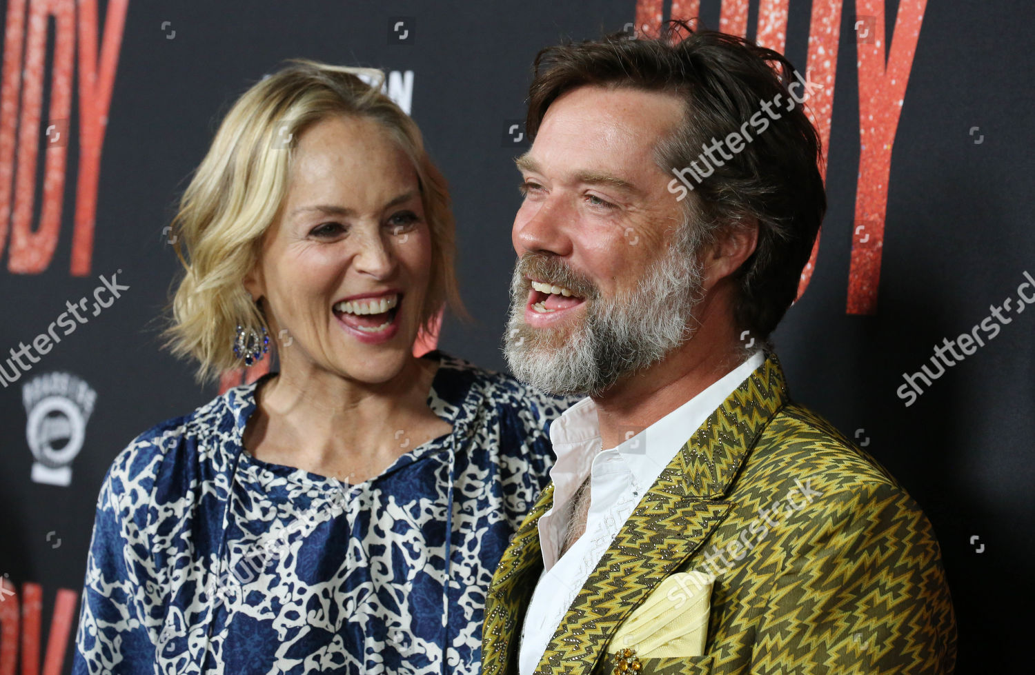 Sharon Stone Rufus Wainwright Editorial Stock Photo - Stock Image ...