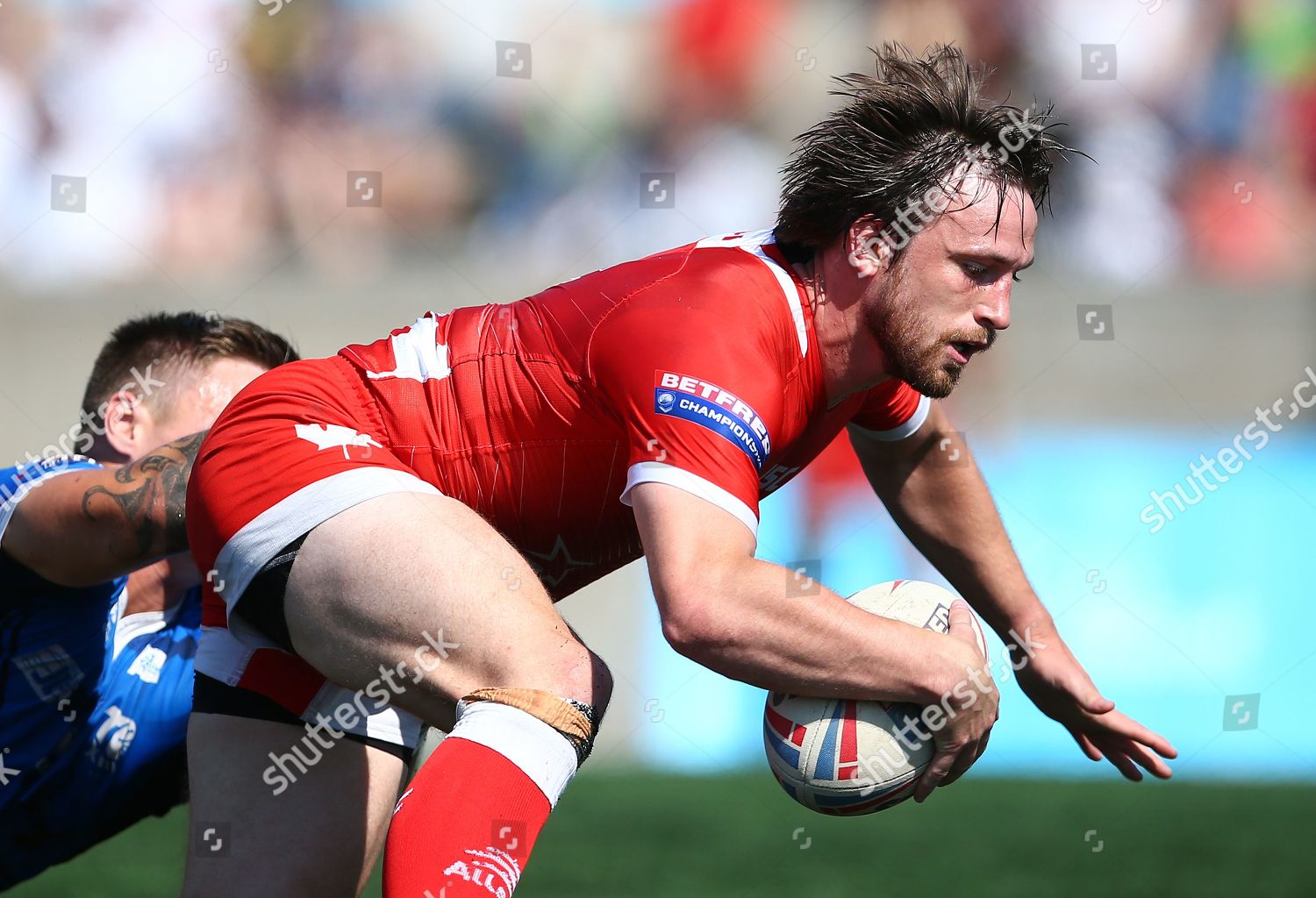 Joe Mellor Toronto Wolfpack Dives Toward Editorial Stock Photo - Stock ...