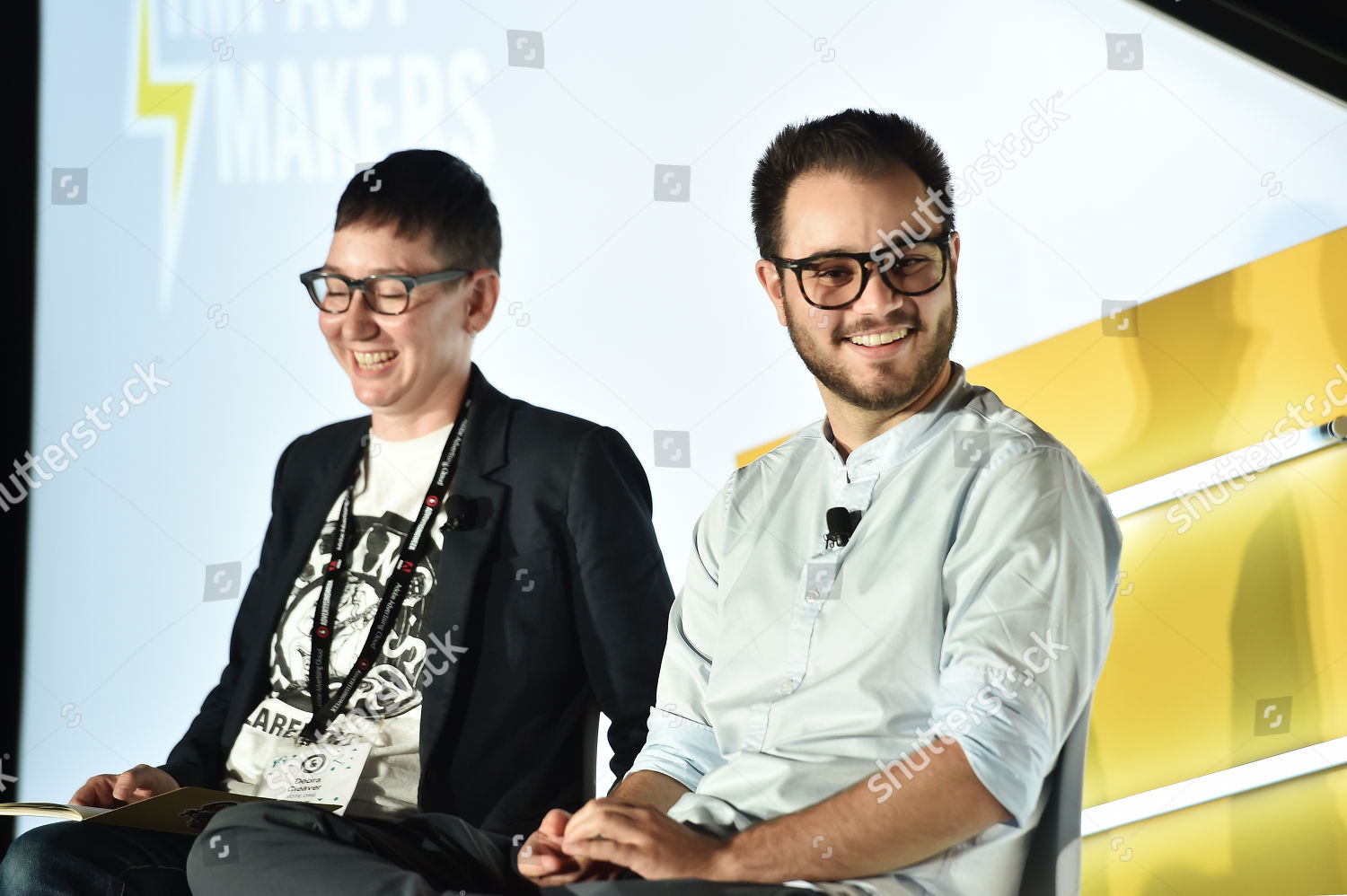 Debra Cleaver Founder Voteorg Alex Kronman Editorial Stock Photo ...