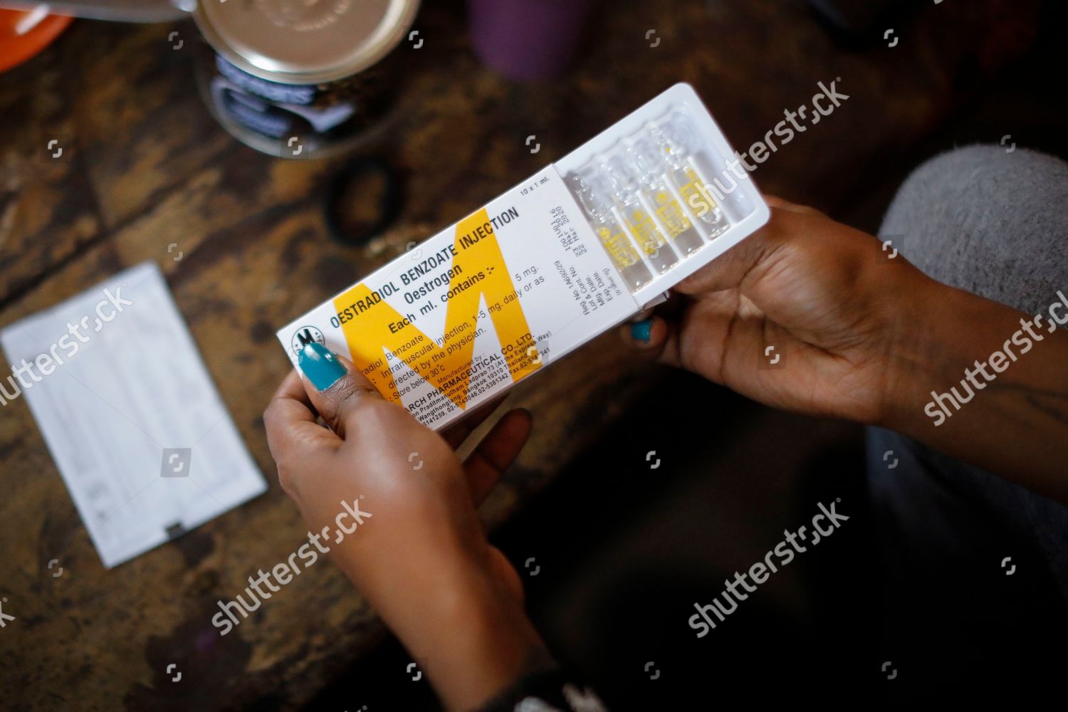Kenyan Transgender Woman Audrey Mbugua Holds Editorial Stock Photo ...