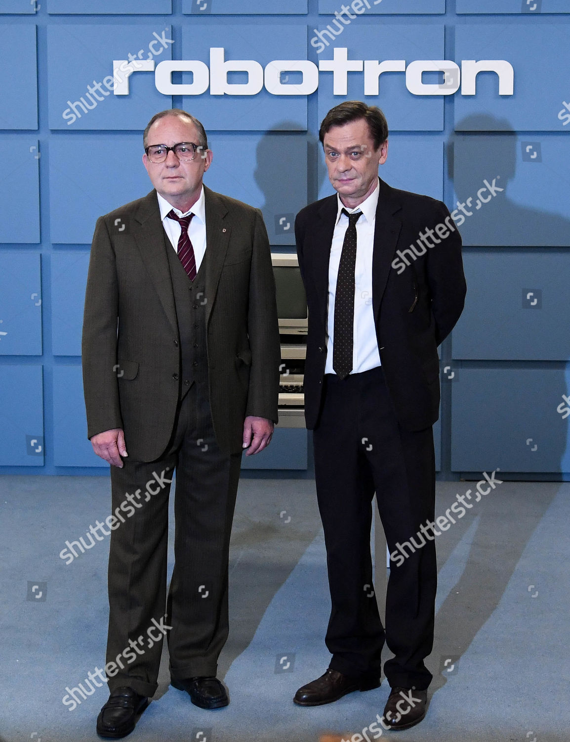 GERMAN ACTORS UWE PREUSS L SYLVESTER Editorial Stock Photo - Stock ...