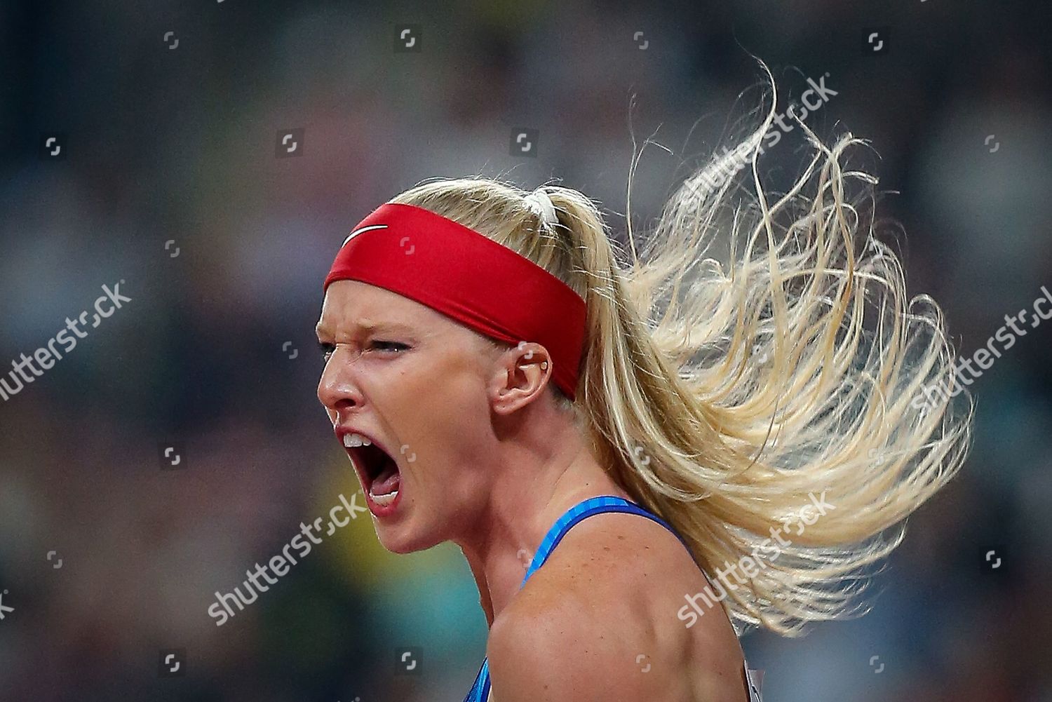 Sandi Morris Usa Roars Delight After Editorial Stock Photo - Stock ...