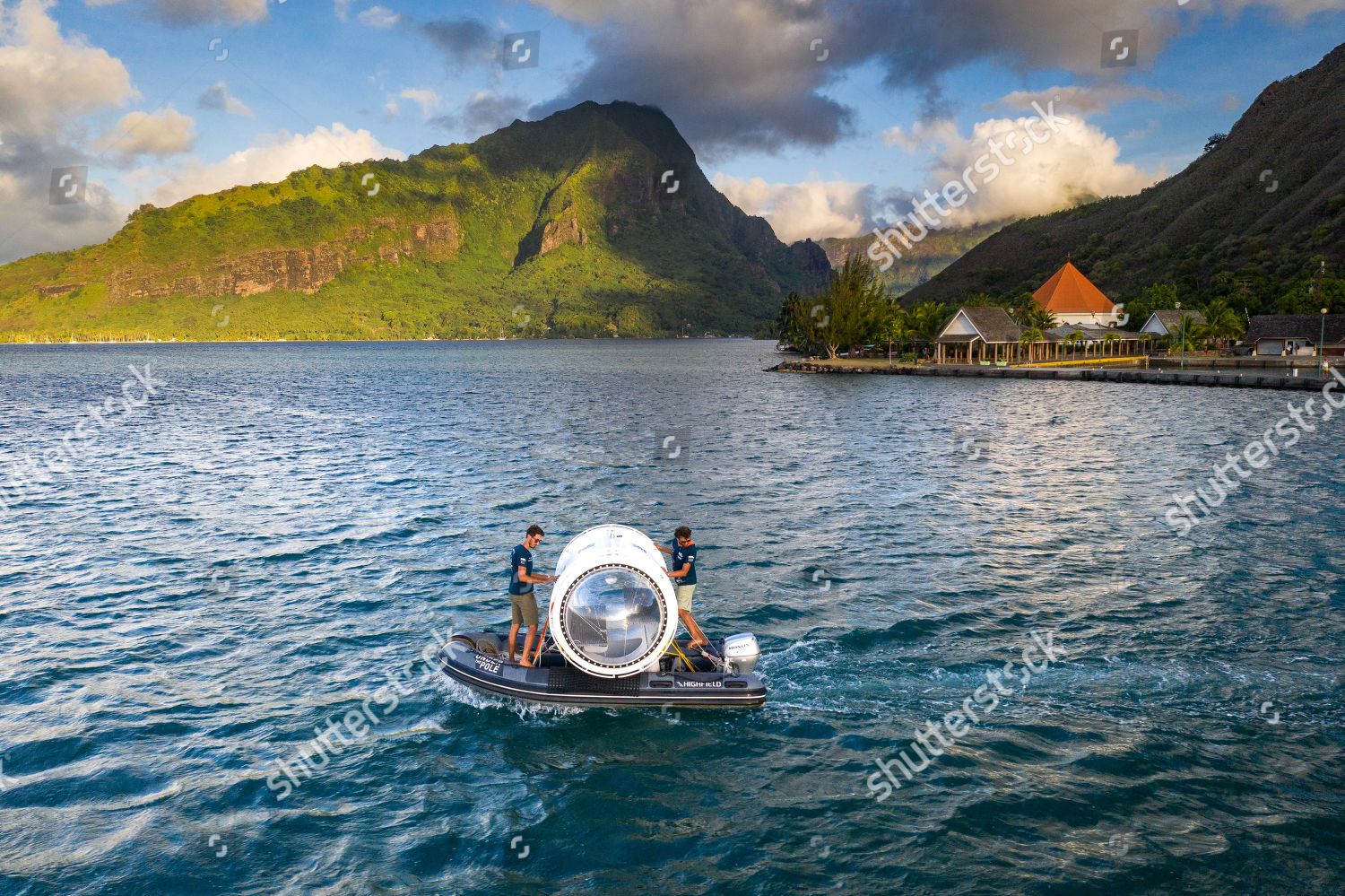 Capsule Which Will Allow Divers Stay Editorial Stock Photo - Stock ...