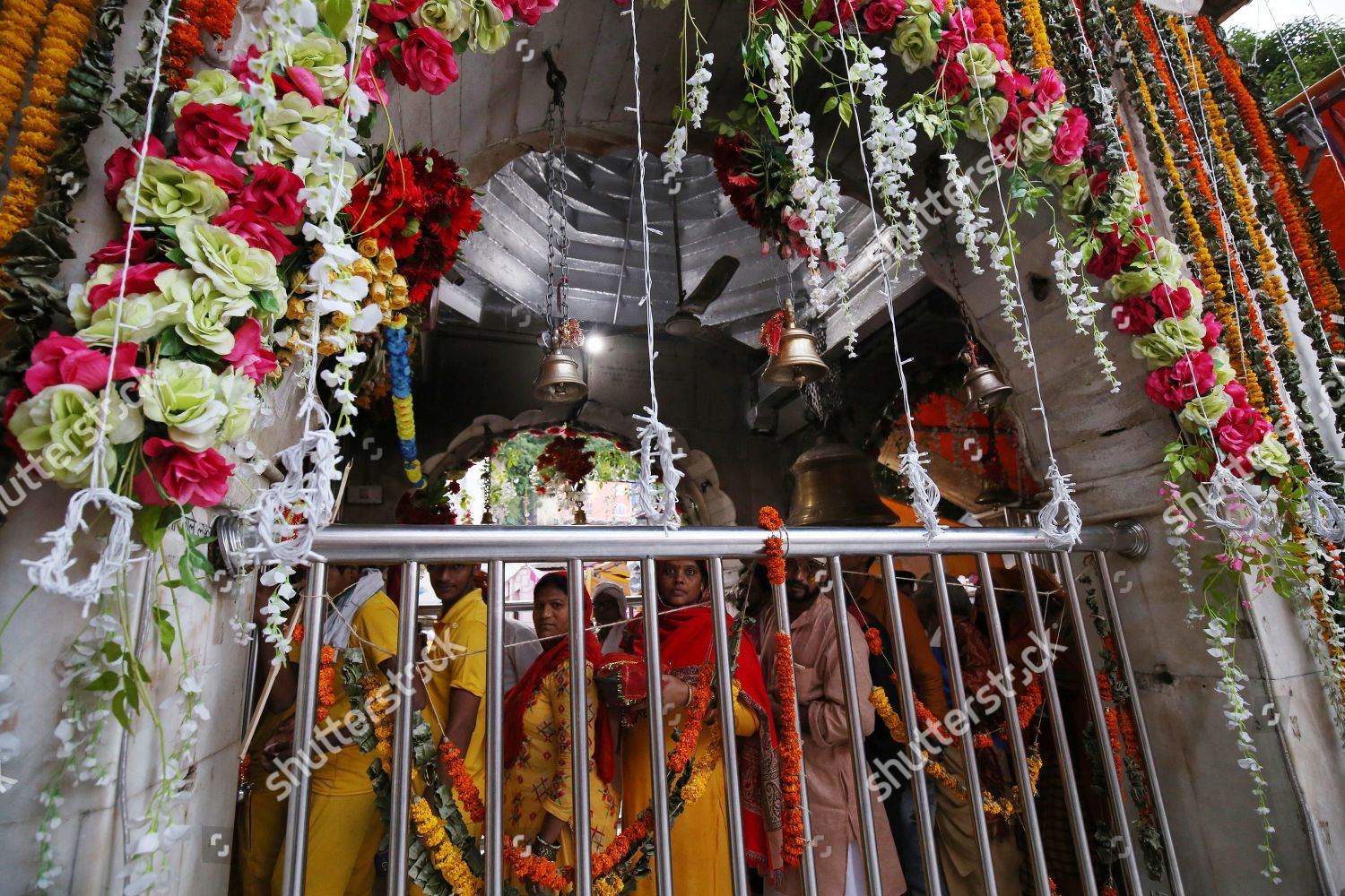 Hindu Devotees Pay Obeisance Historical Jawala Editorial Stock Photo ...