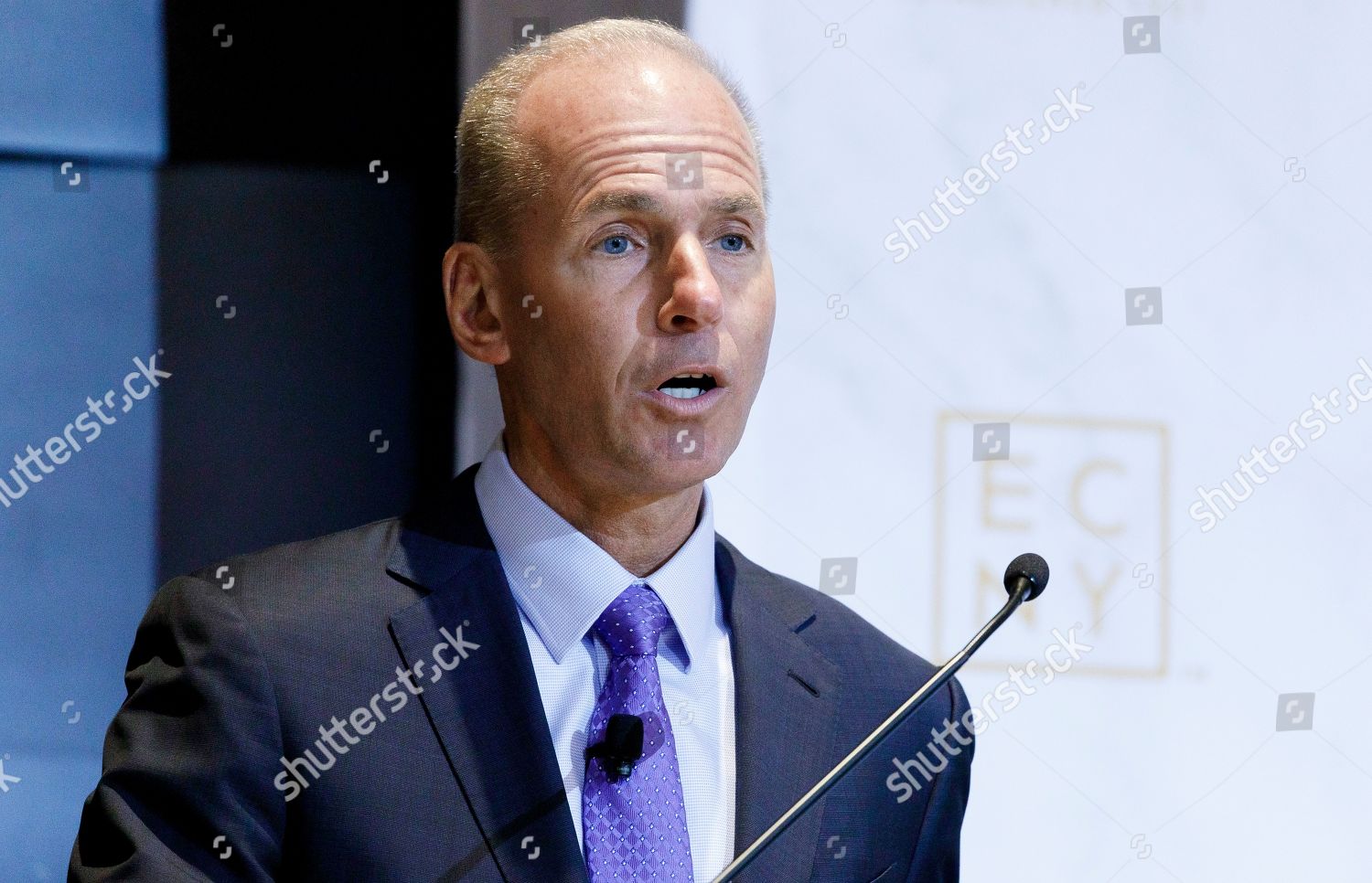 Dennis Muilenburg Ceo Boeing Company Speaks Editorial Stock Photo ...