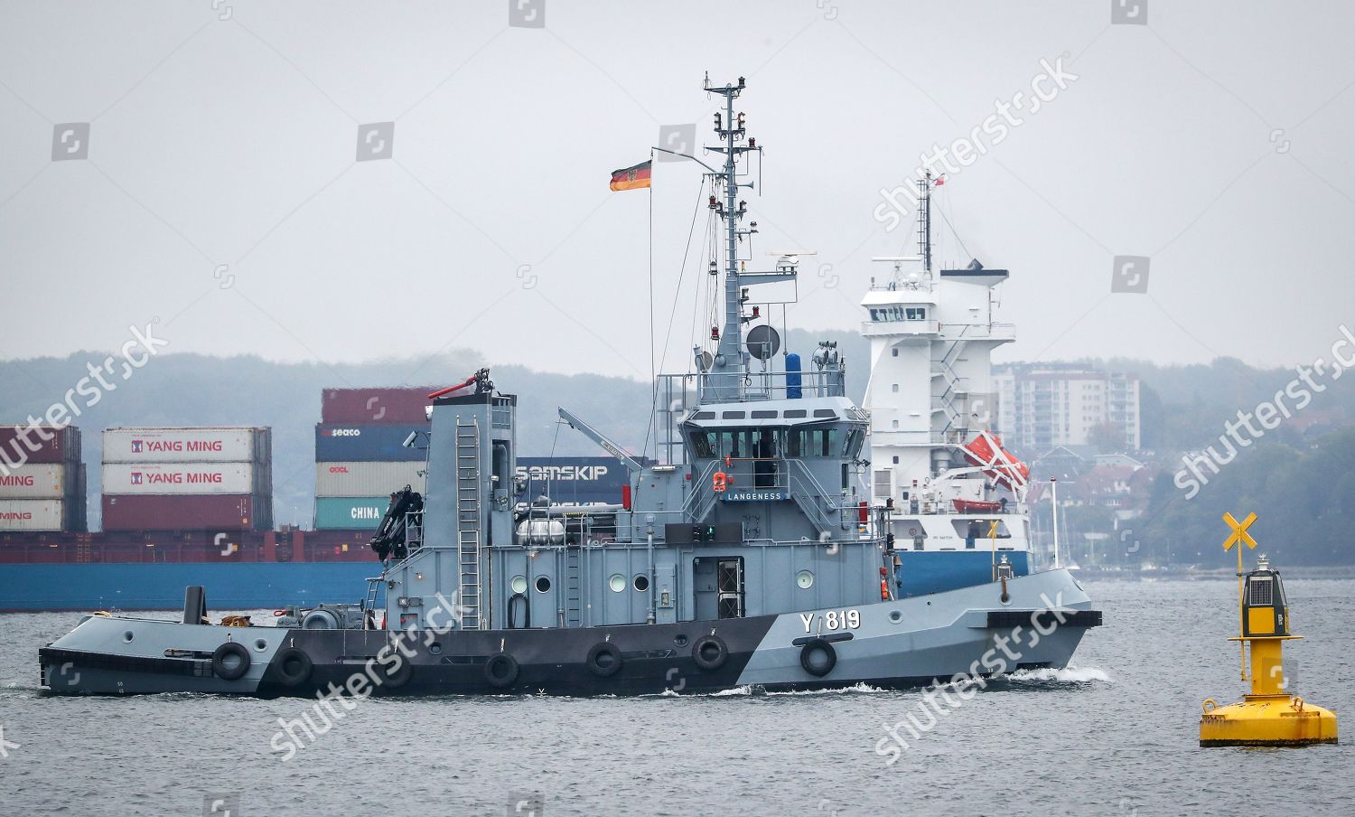 German Navy Tug Boat Y819 On Editorial Stock Photo - Stock Image ...