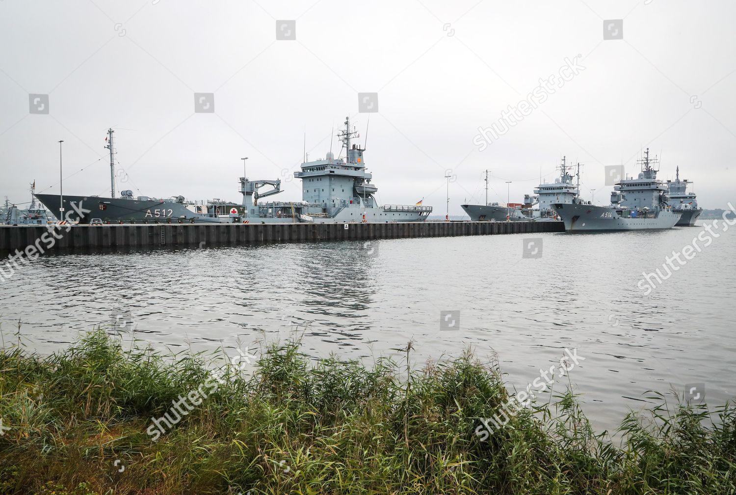 German Elbeclass Supply Ships A512 L Editorial Stock Photo - Stock ...