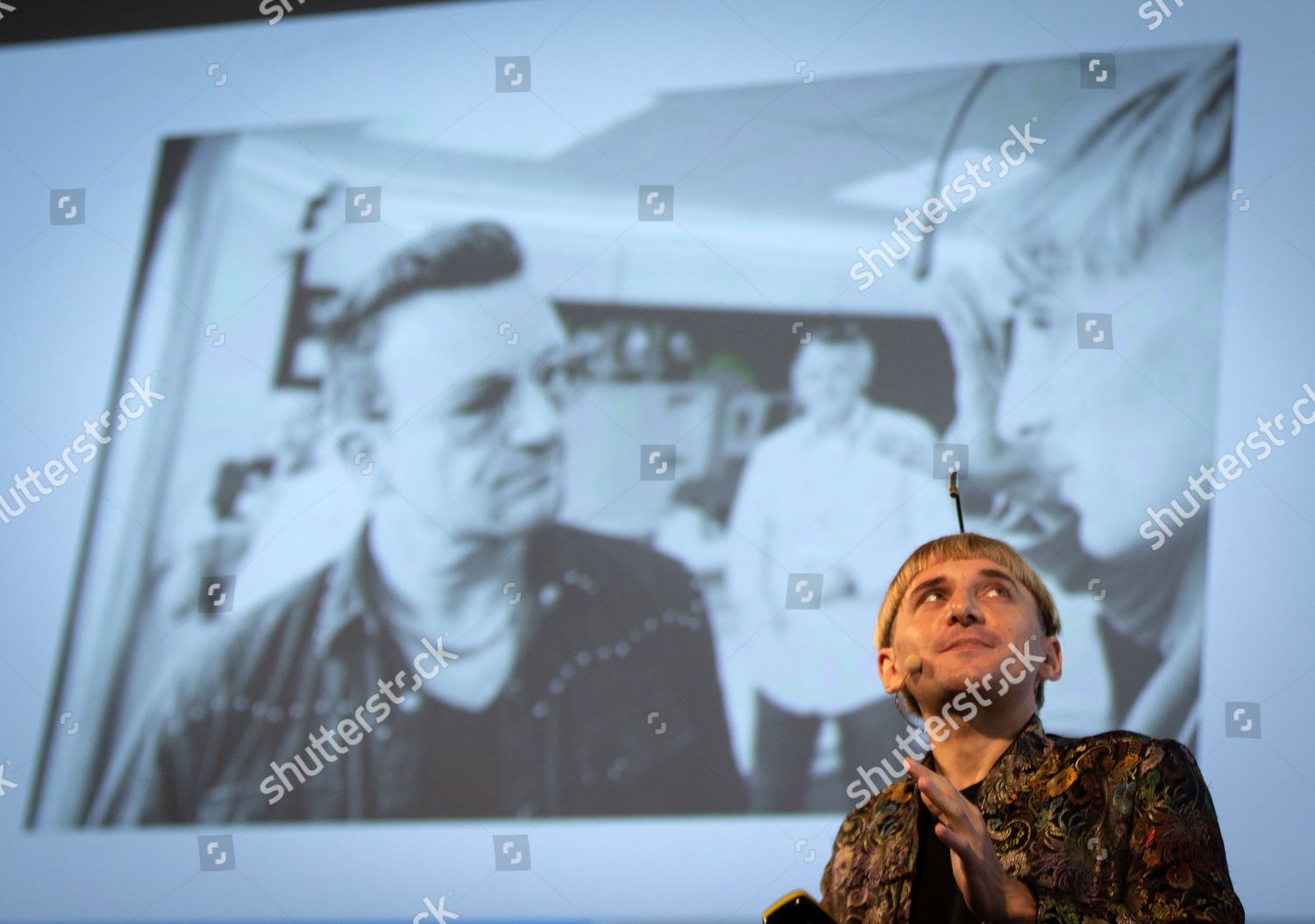 British Neil Harbisson Cyborg Artist Contemporary Editorial Stock Photo ...