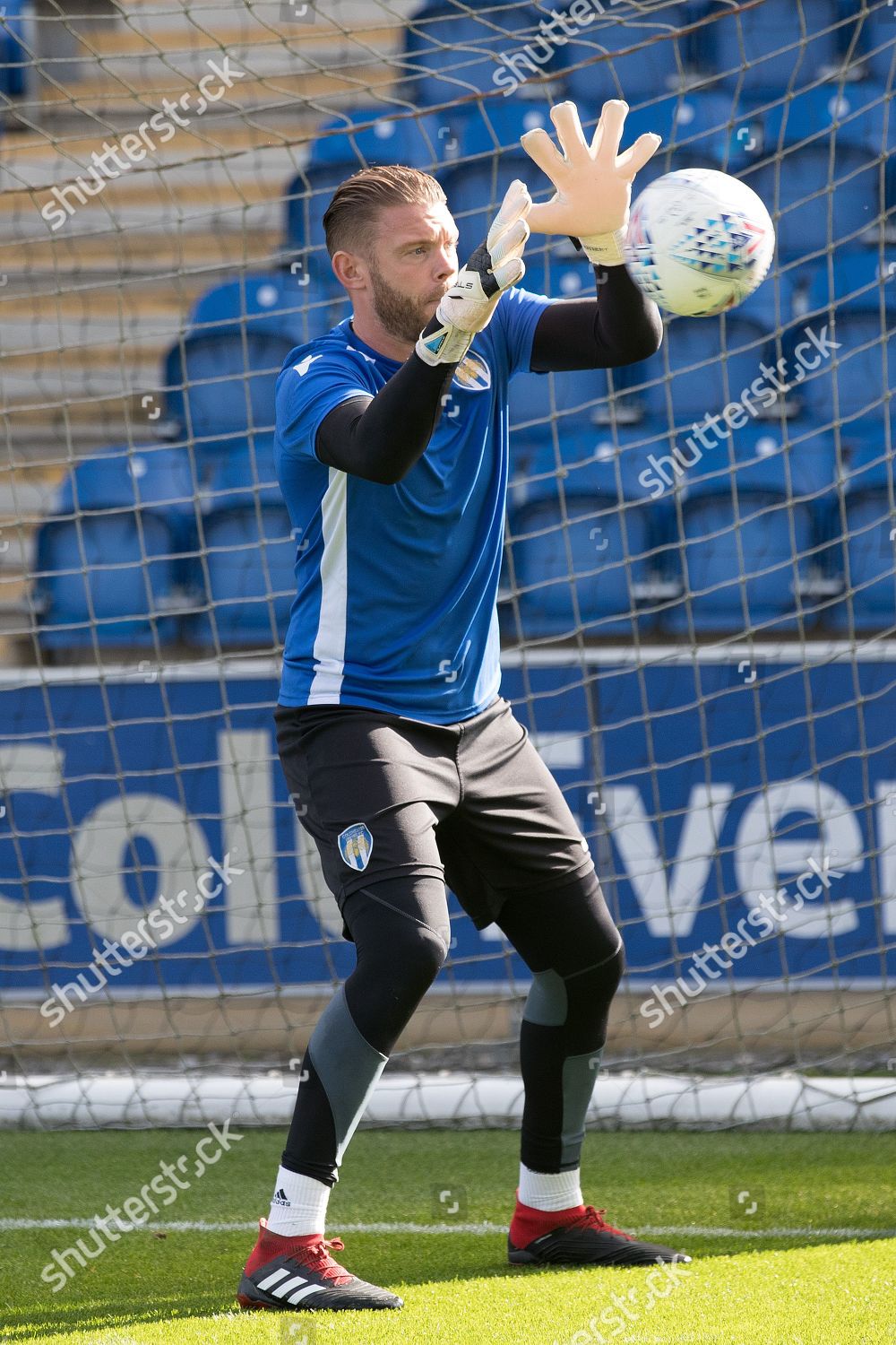 Dean Gerken Colchester United Pre Match Editorial Stock Photo - Stock ...