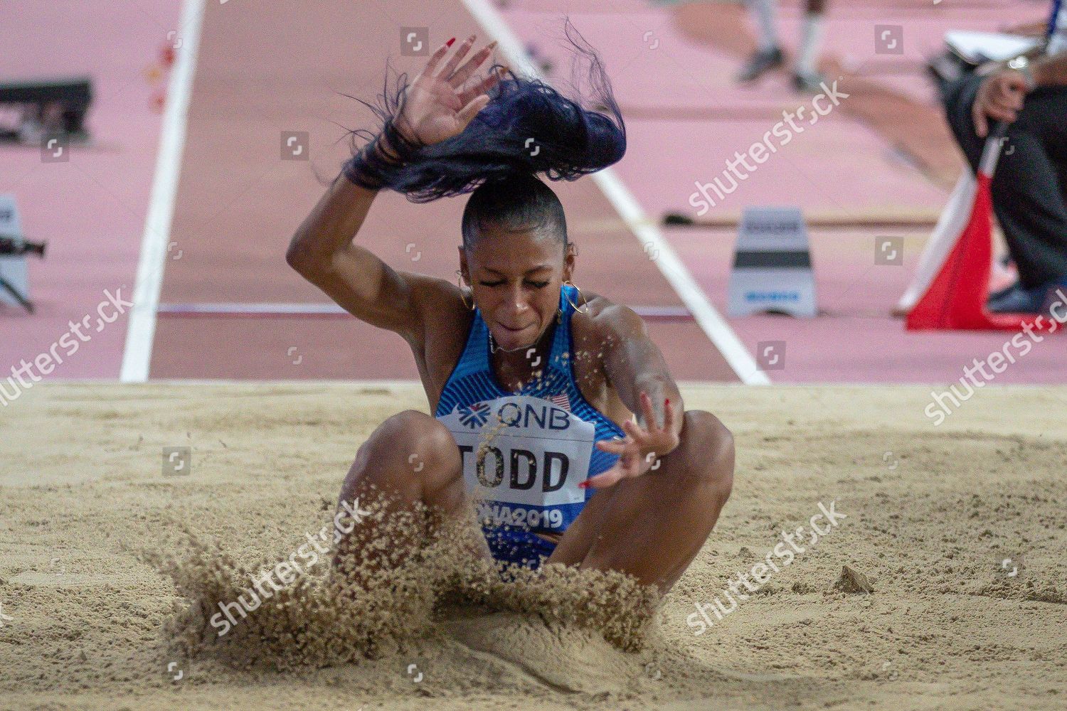 Jasmine Todd Usa Long Jump Women Editorial Stock Photo - Stock Image ...