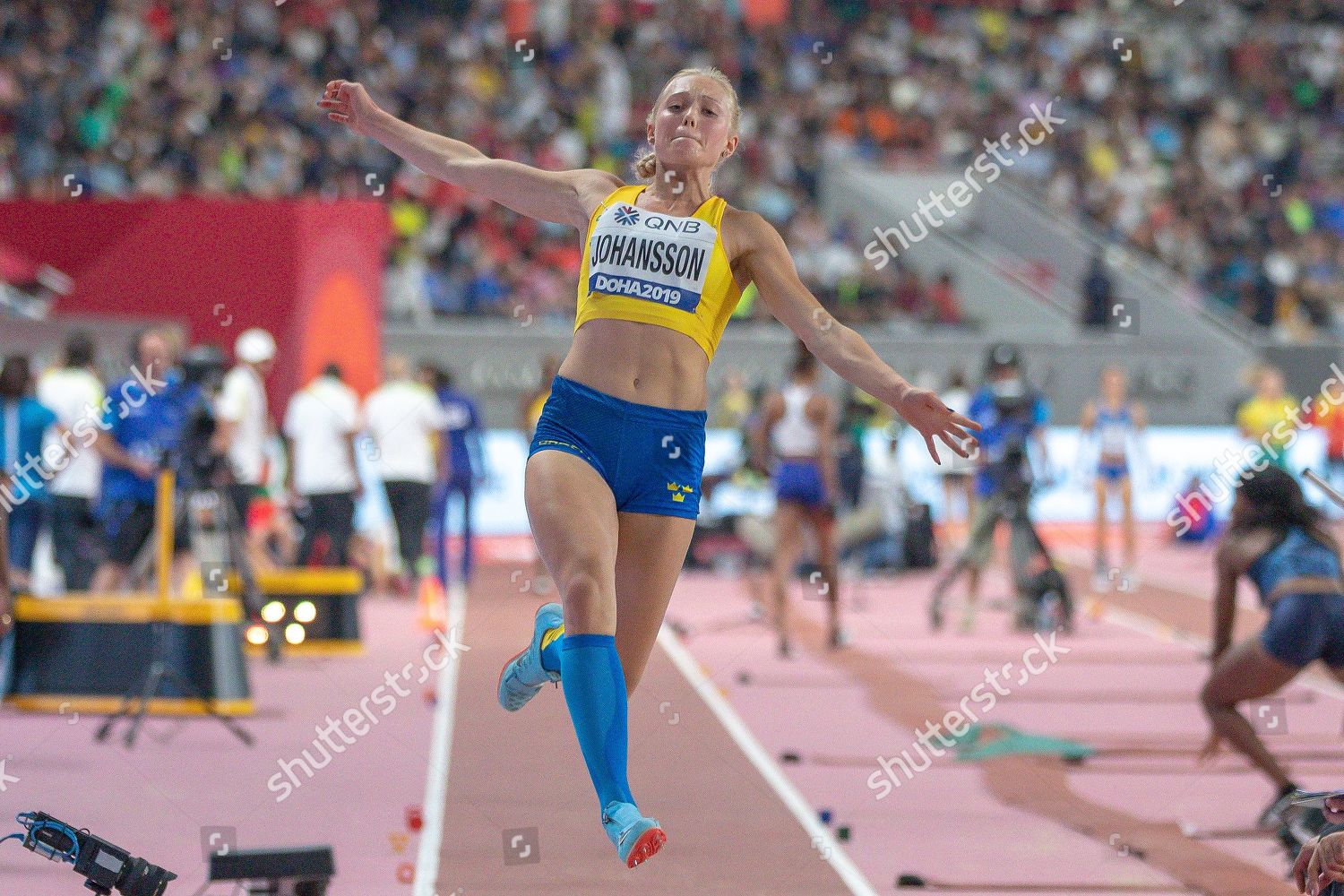 Tilde Johansson Sweden Long Jump Women Editorial Stock Photo - Stock ...