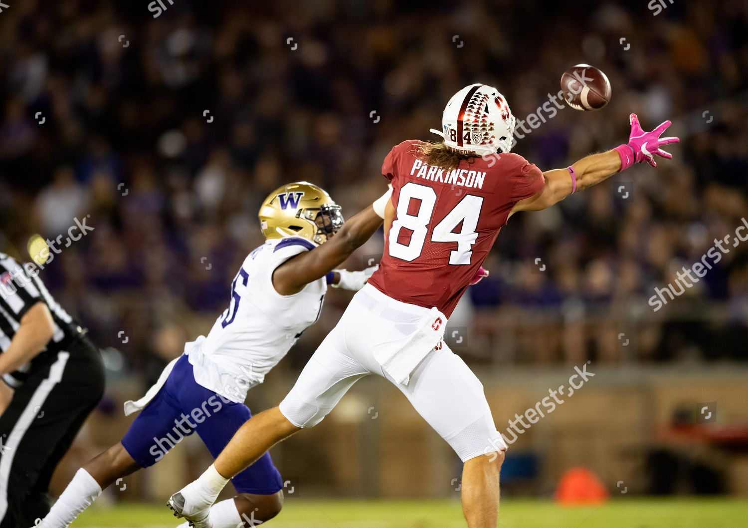 Stanford Cardinal Tight End Colby Parkinson Editorial Stock Photo ... Stanford Cardinal Tight End Colby Parkinson Editorial Stock Photo ...