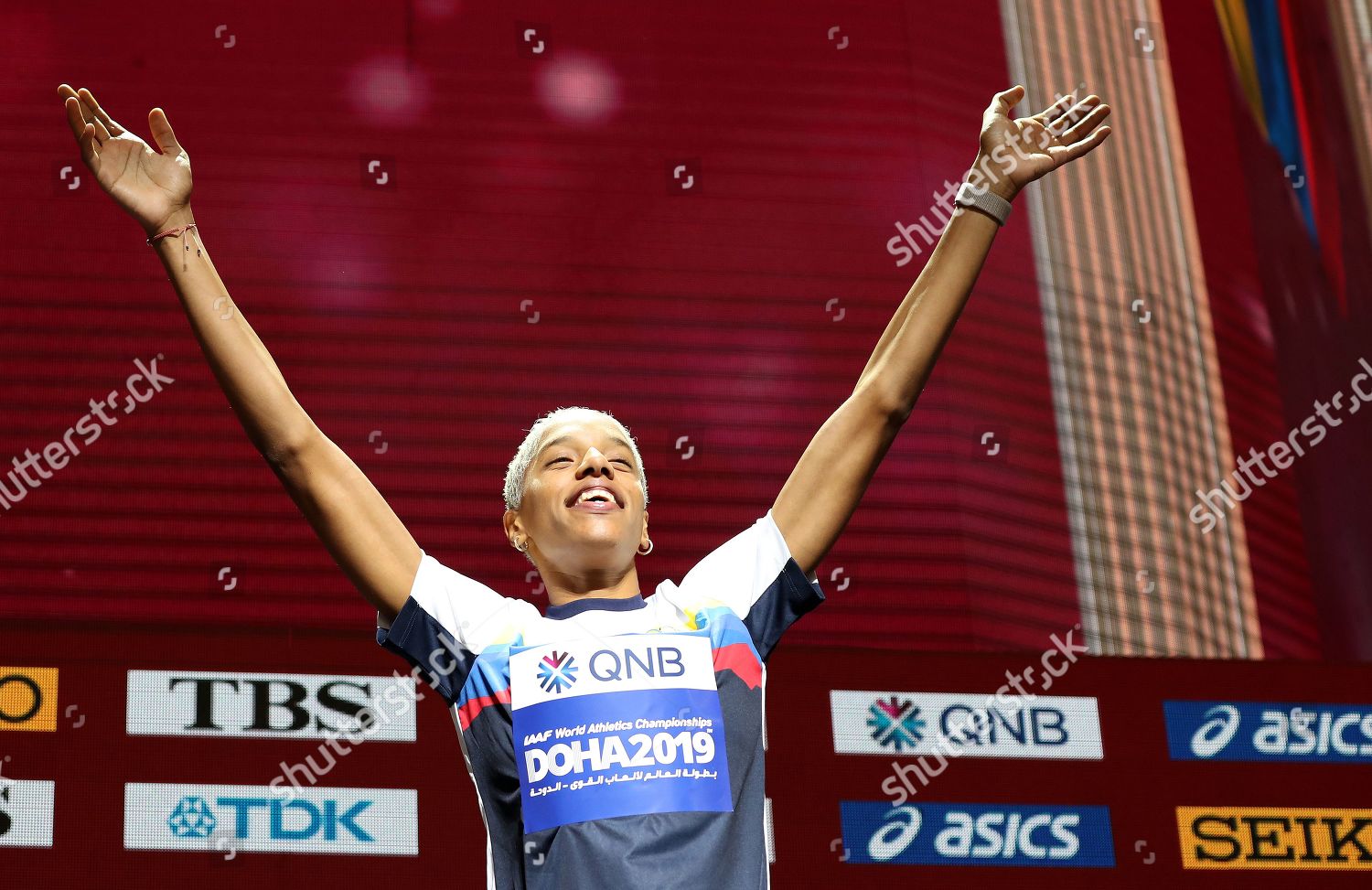 Gold Medalist Yulimar Rojas Venezuela During Editorial Stock Photo ...