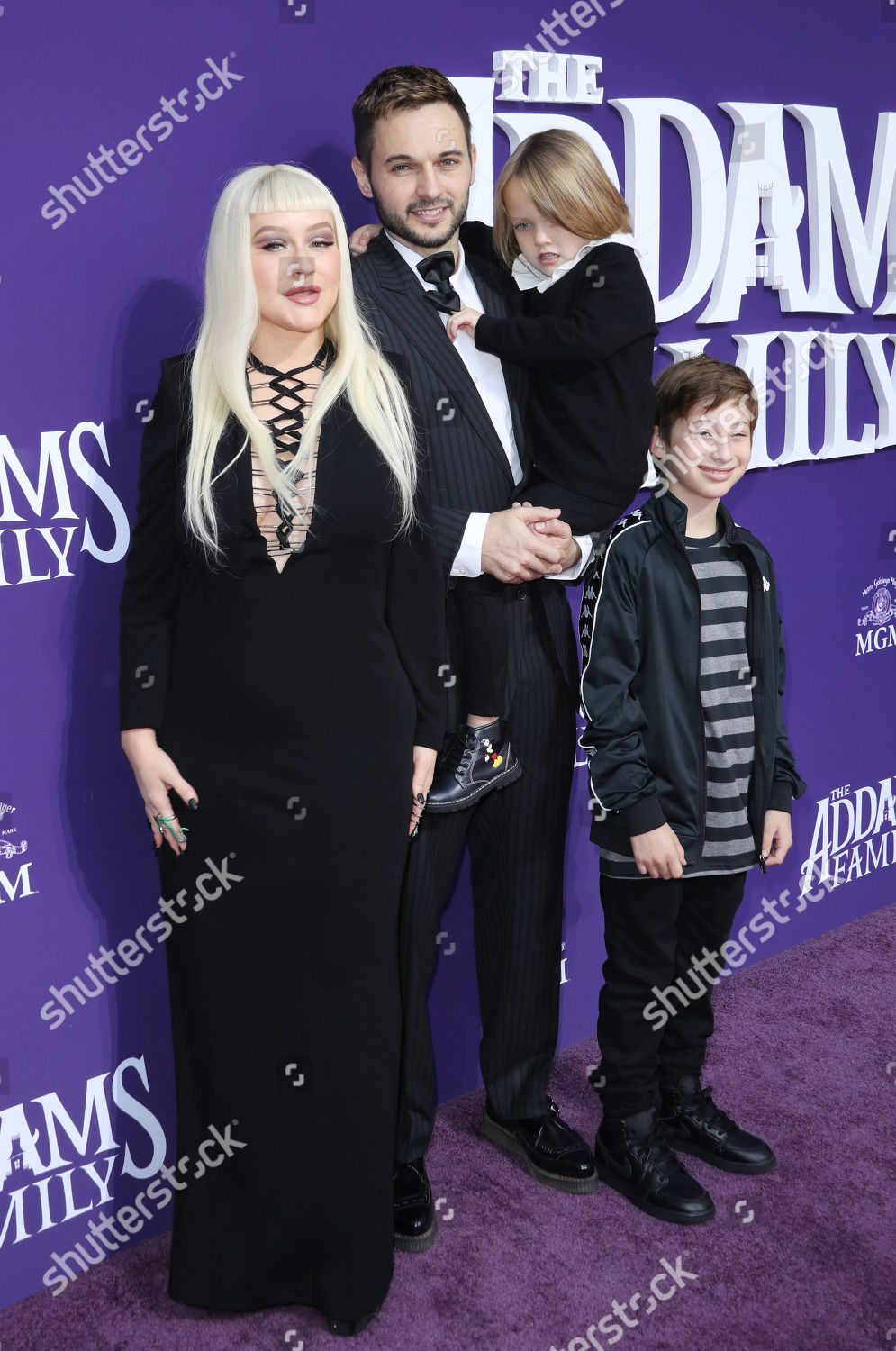 Christina Aguilera Matt Rutler Max Bratman Editorial Stock Photo ...