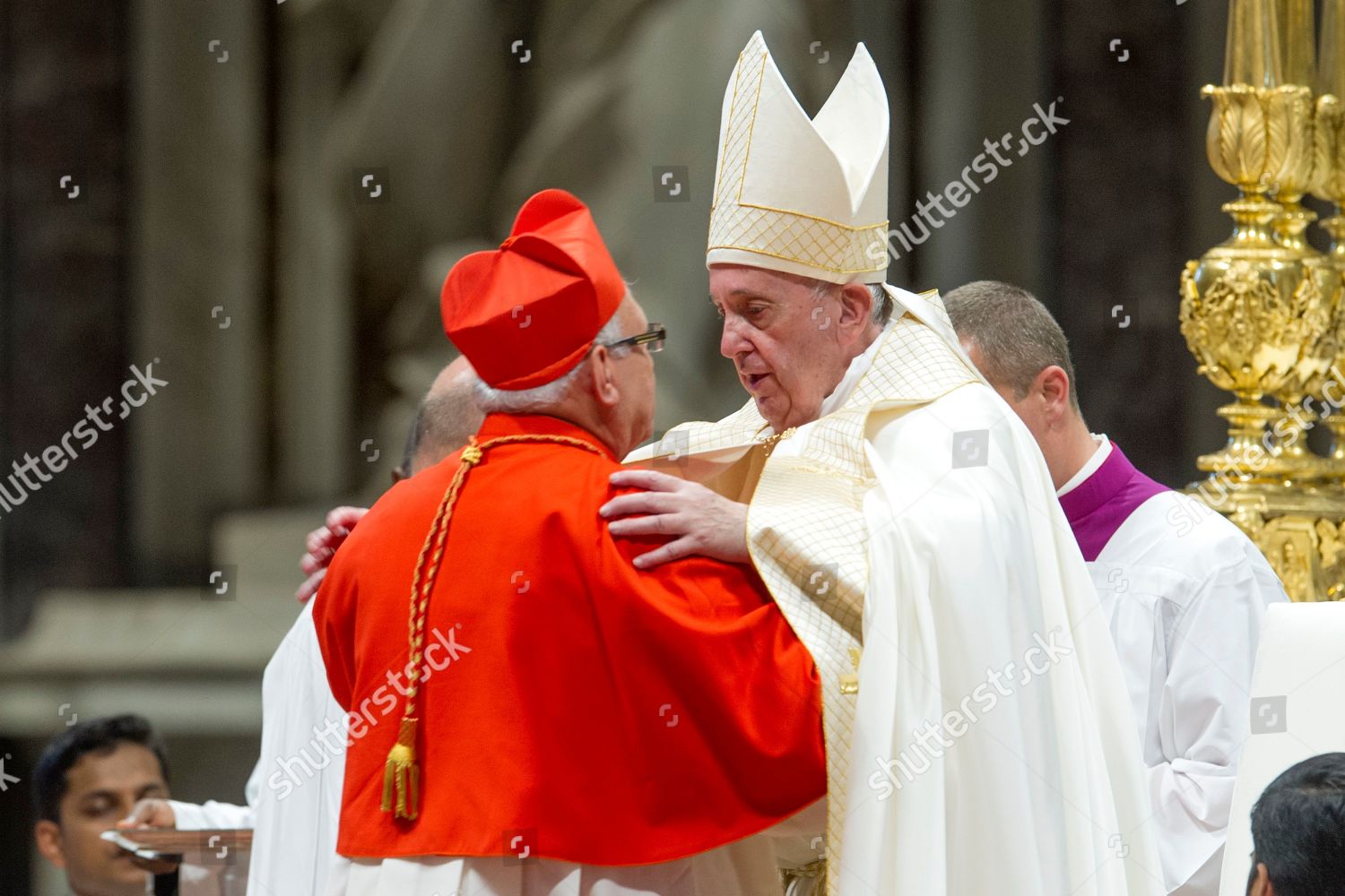 Cardinal Alvaro Ramazzini Imeri Pope Francis Editorial Stock Photo ...
