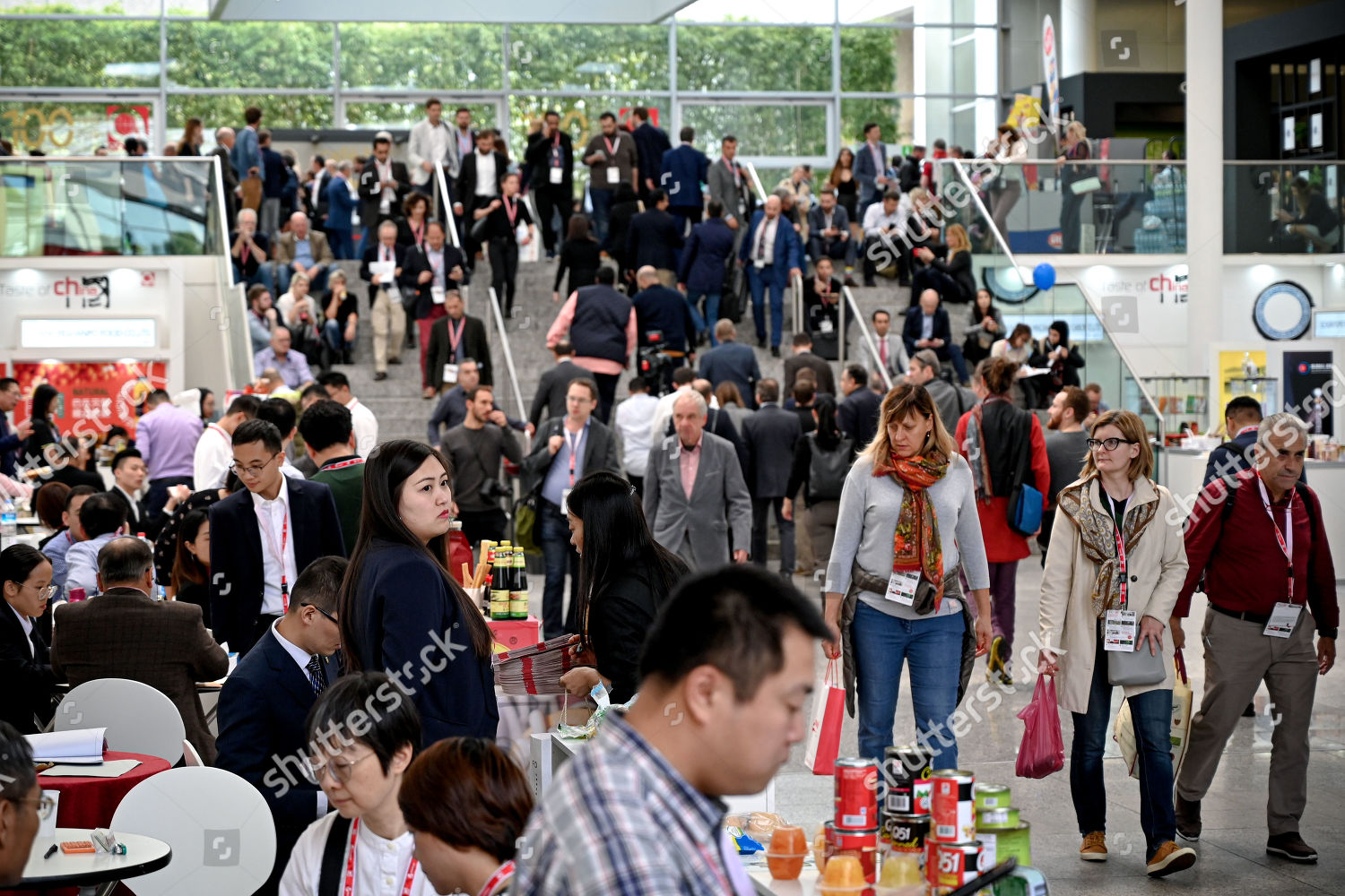 People Pass Fair Stands Taiwan Anuga Editorial Stock Photo - Stock ...