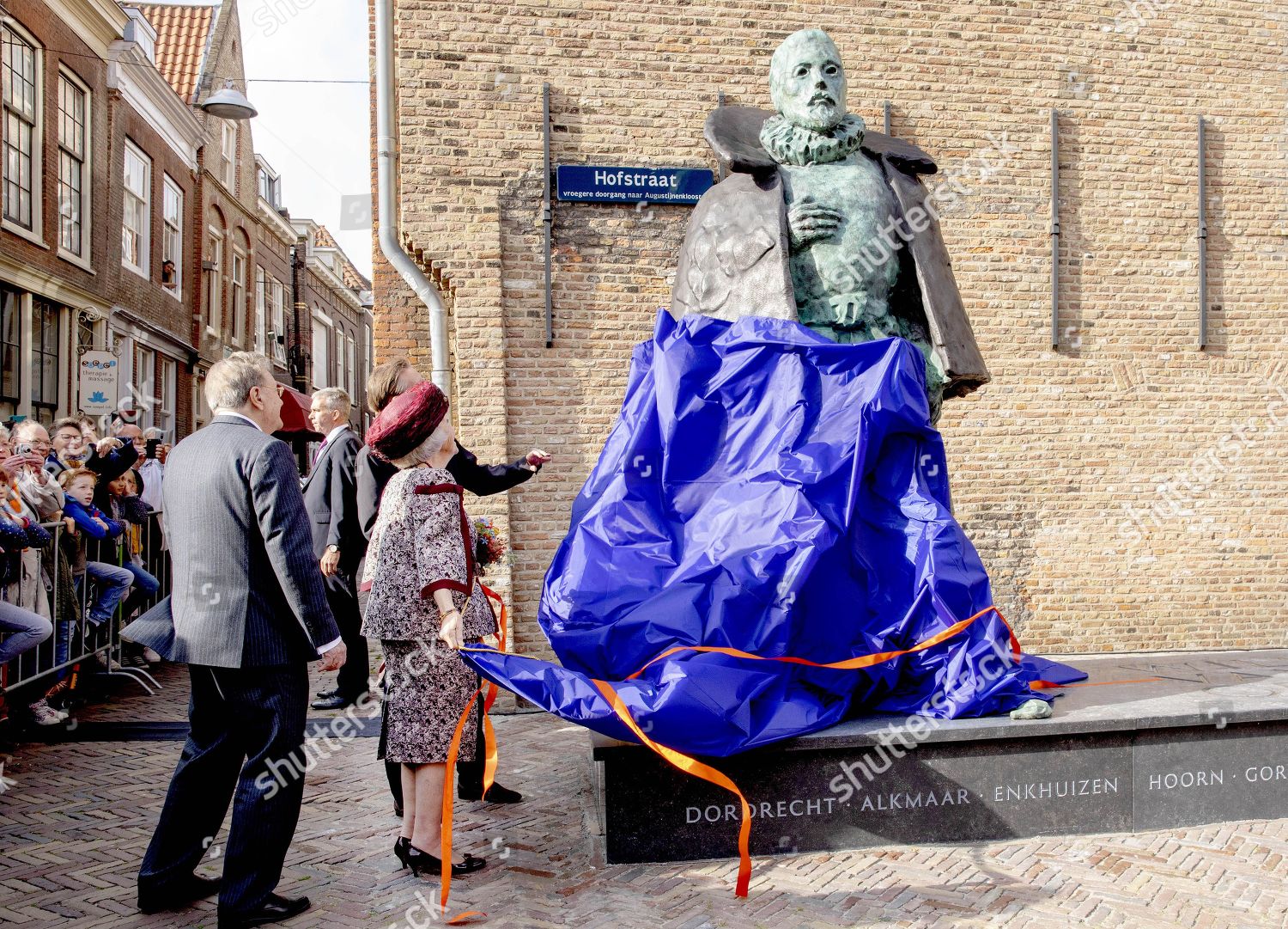 Princess Beatrix During Unveiling Statue Willem Editorial Stock Photo ...