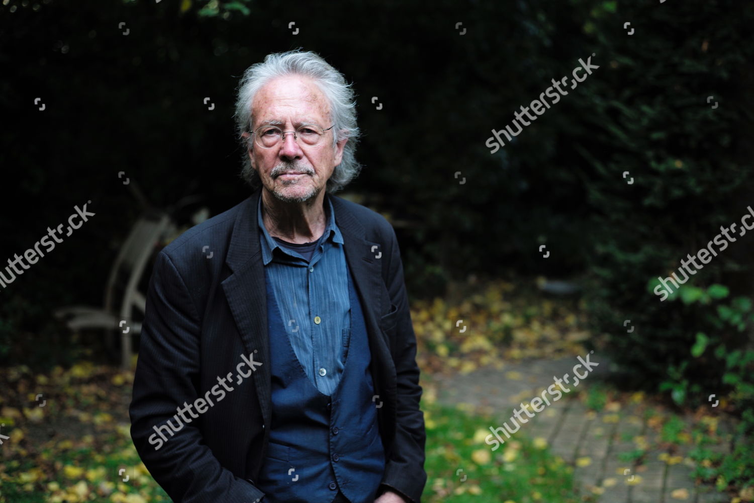 Austrian Writer Peter Handke Poses Photographs Editorial Stock Photo ...