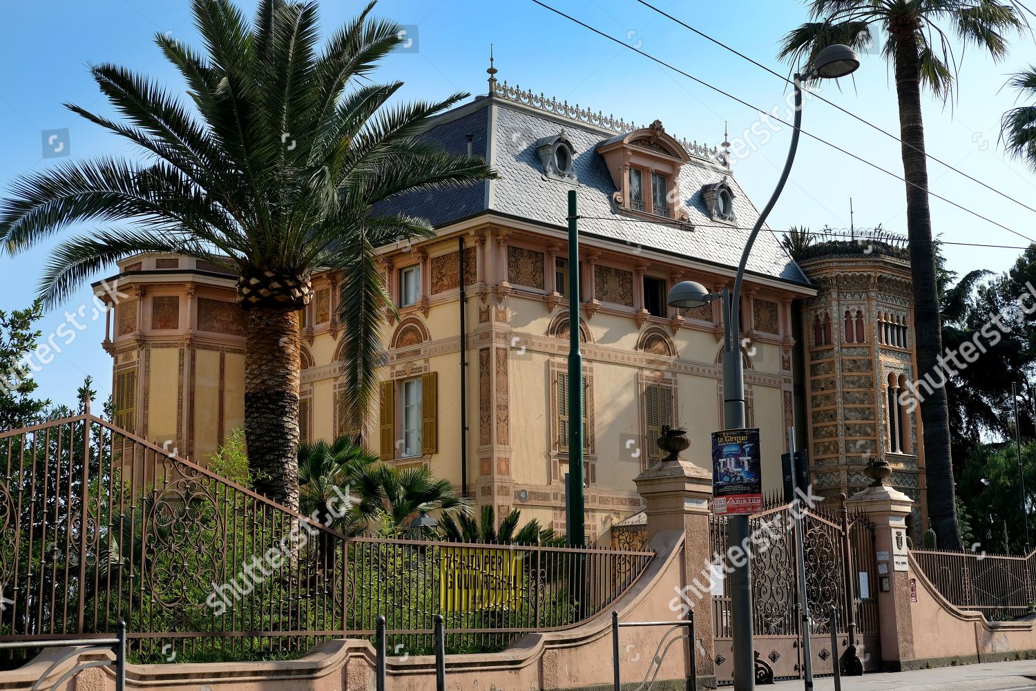 Villa Nobel Home Alfred Nobel Editorial Stock Photo - Stock Image ...